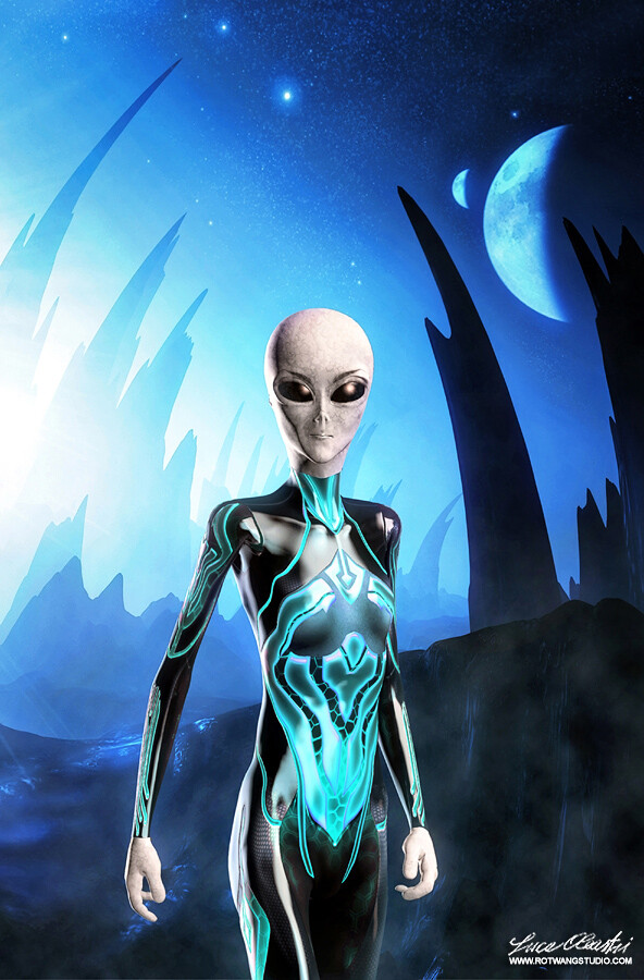 ArtStation - Alien Moon