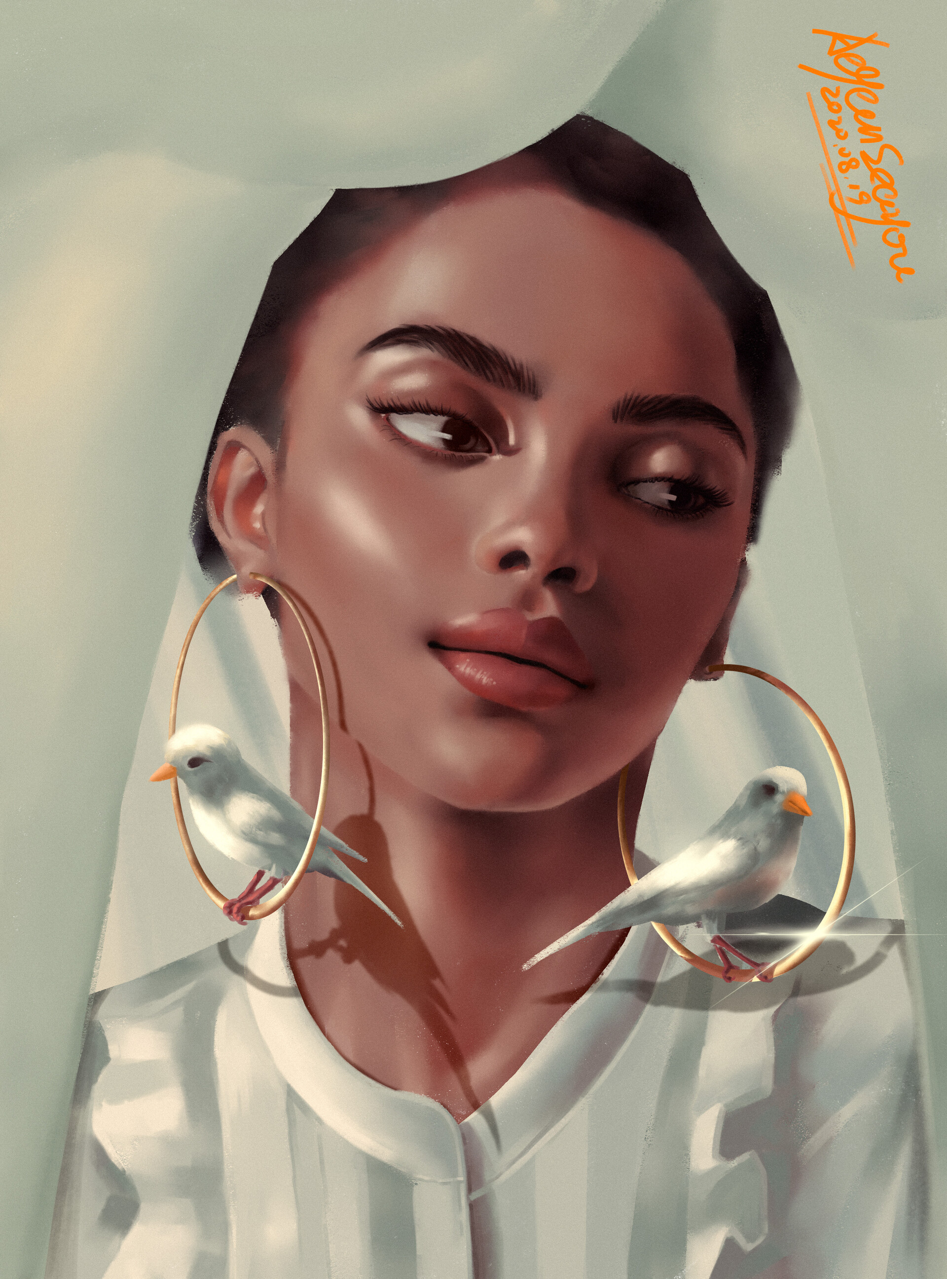 ArtStation - LADY-BIRD