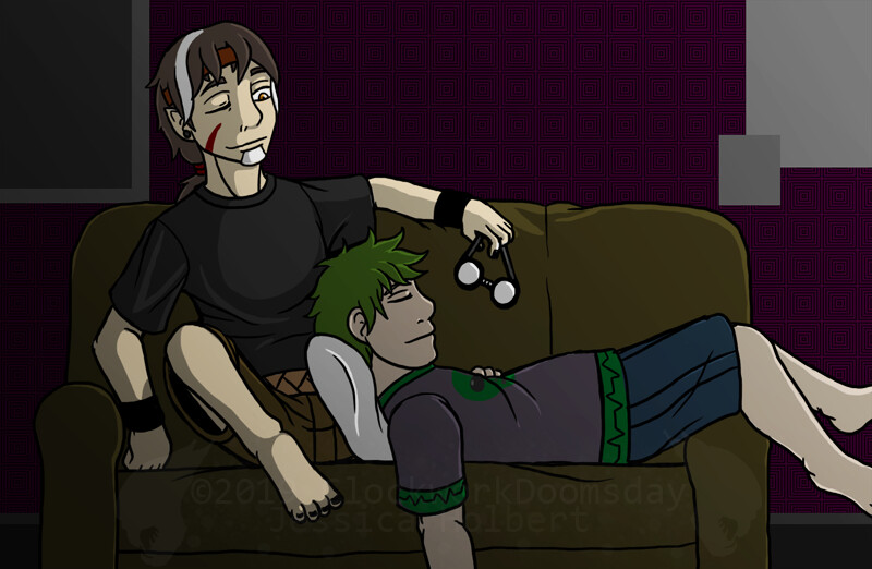 ArtStation - Just bros hanging out.