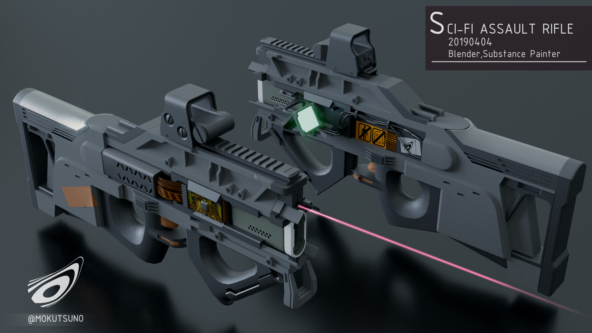 ArtStation - scifi gun