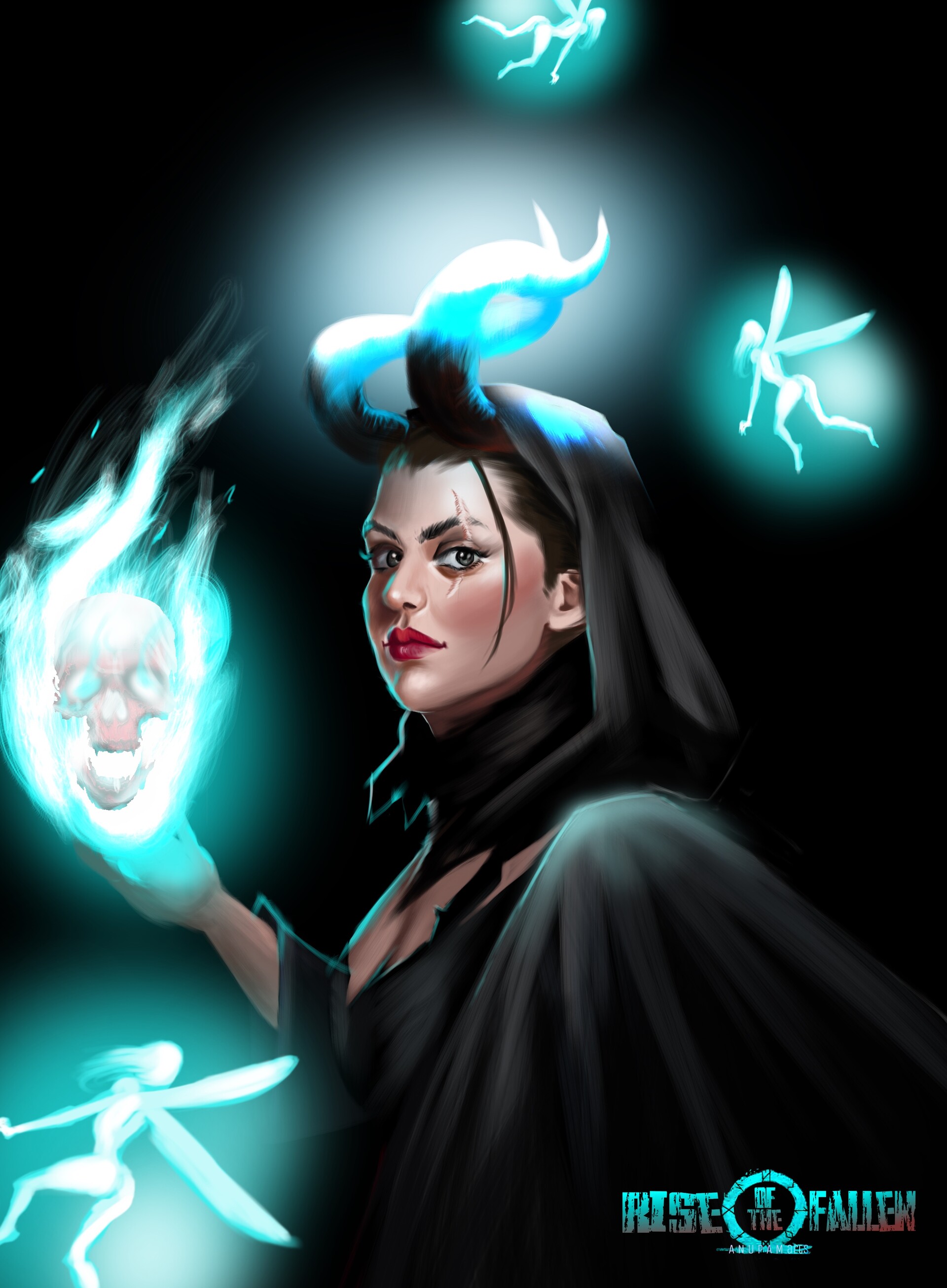 ArtStation - Blue devil