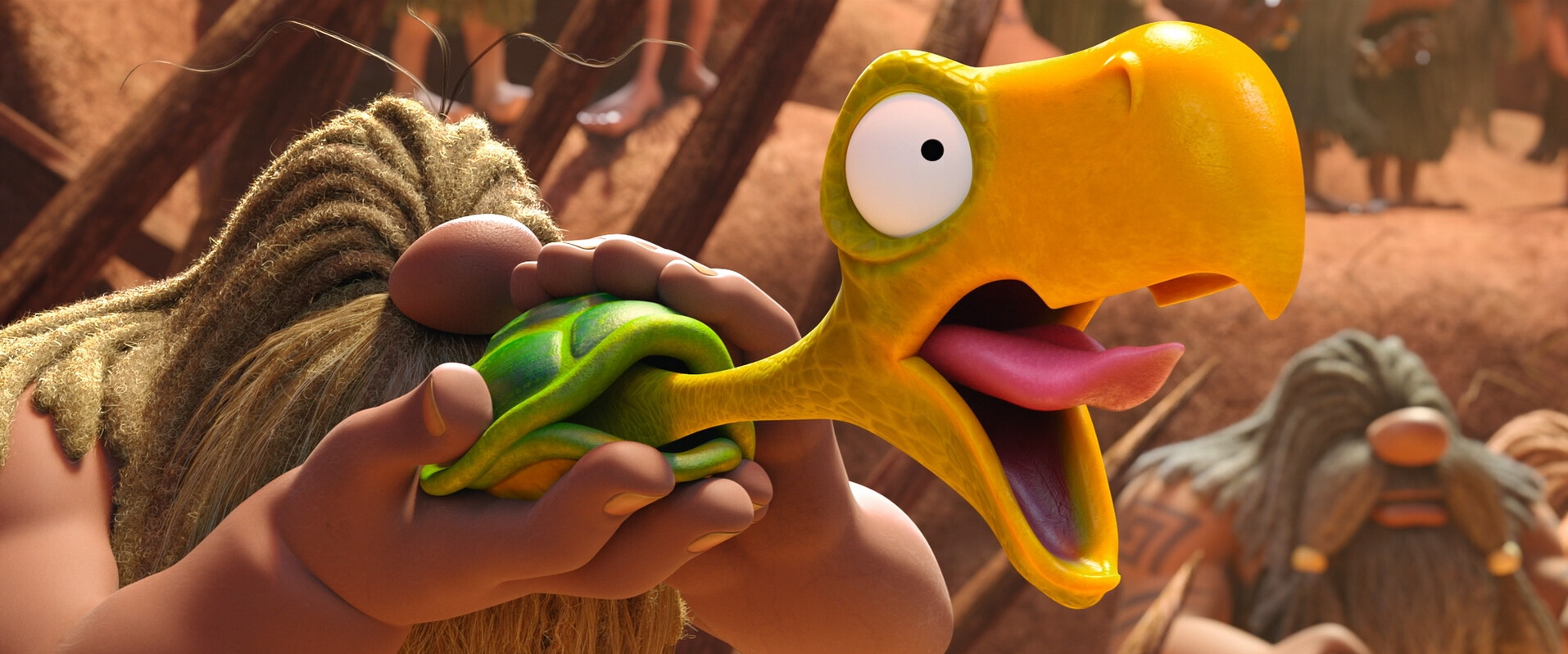 The Croods Turtle Bird