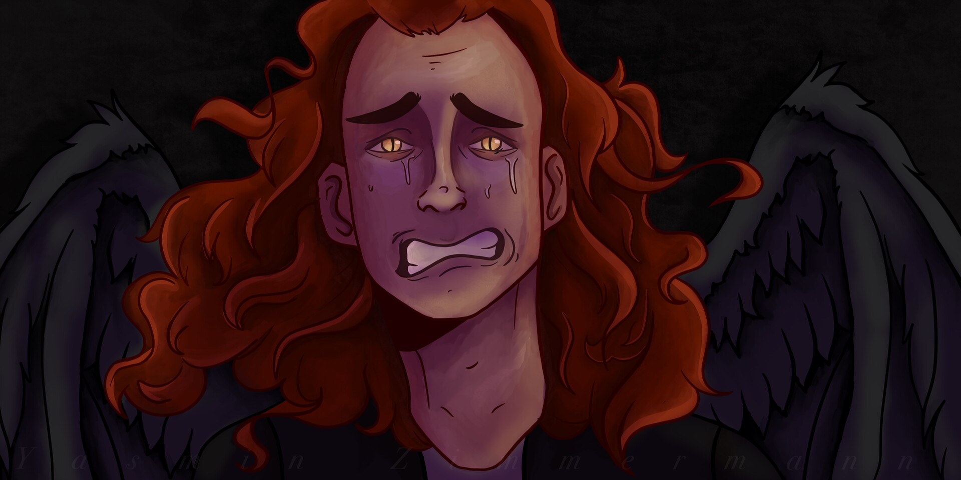 ArtStation - Fallen Angel - Crowley