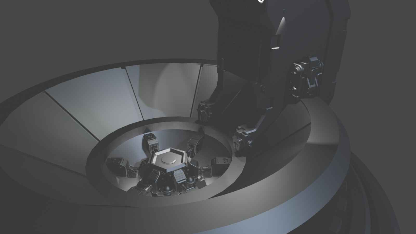 Jamie Warner - Galactic Coliseum: Sci-fi Arena Concept