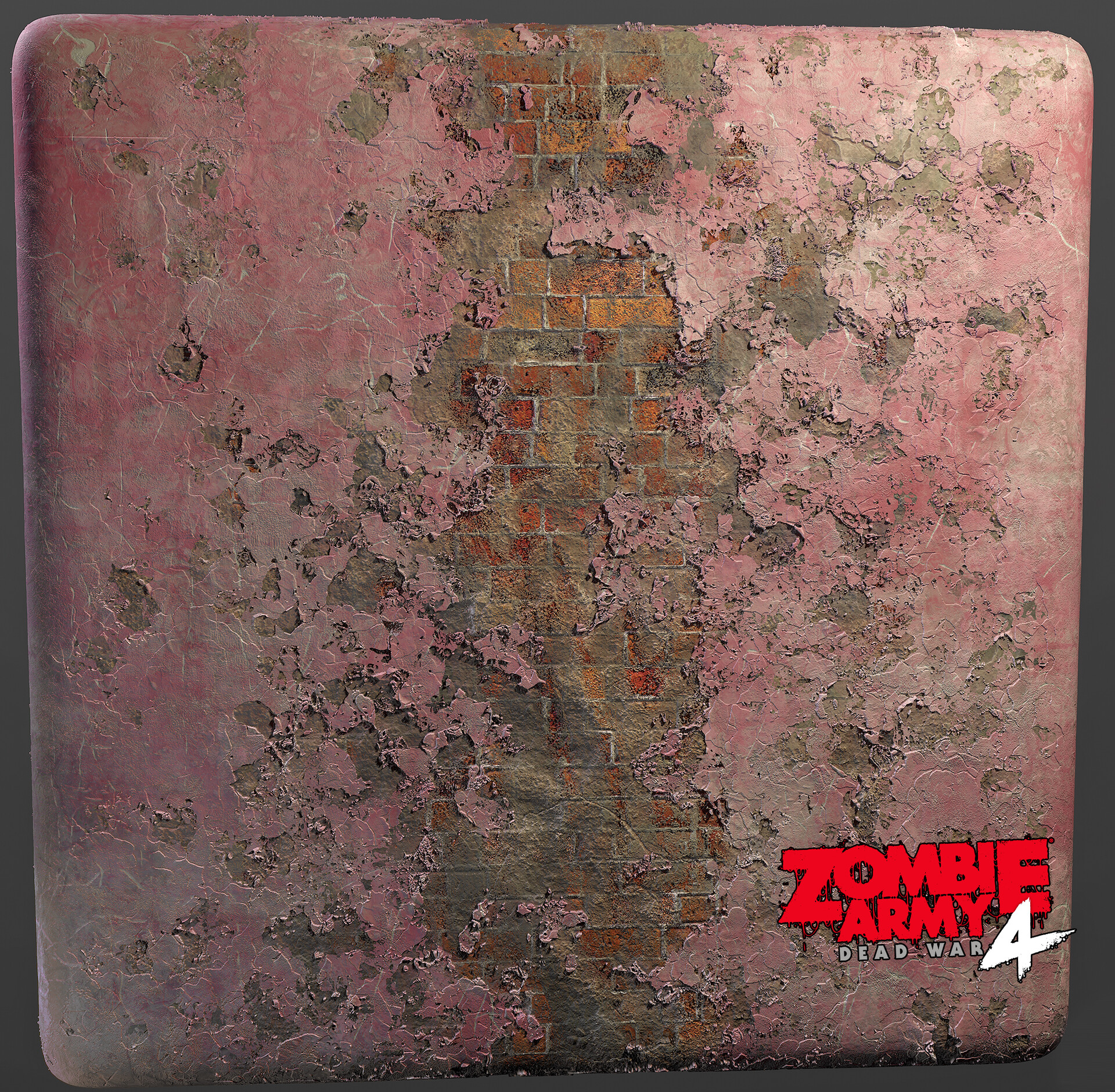 ArtStation - Zombie Army 4 Brick Wall Material Modular Set #3