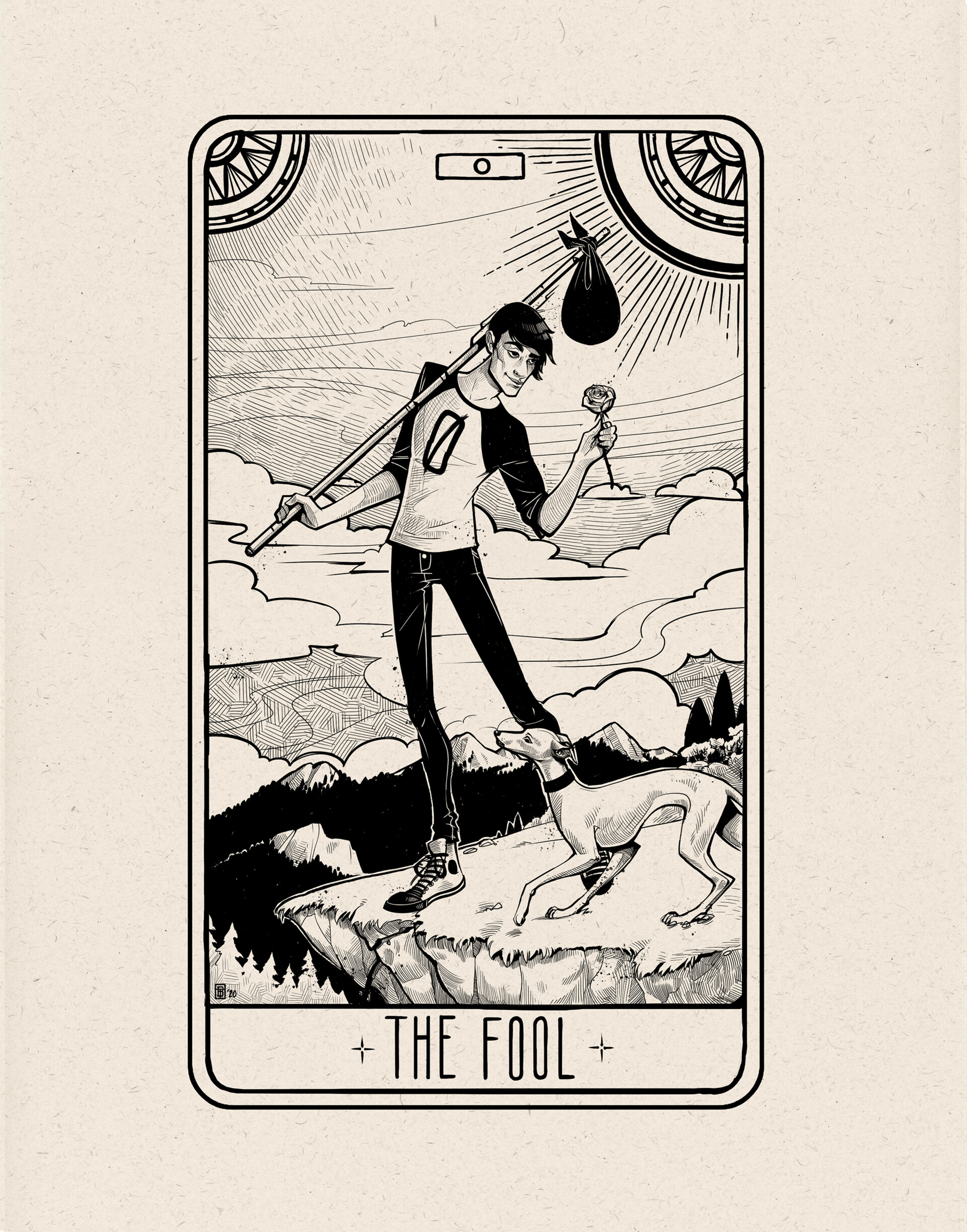ArtStation - Tarot Project: The Fool