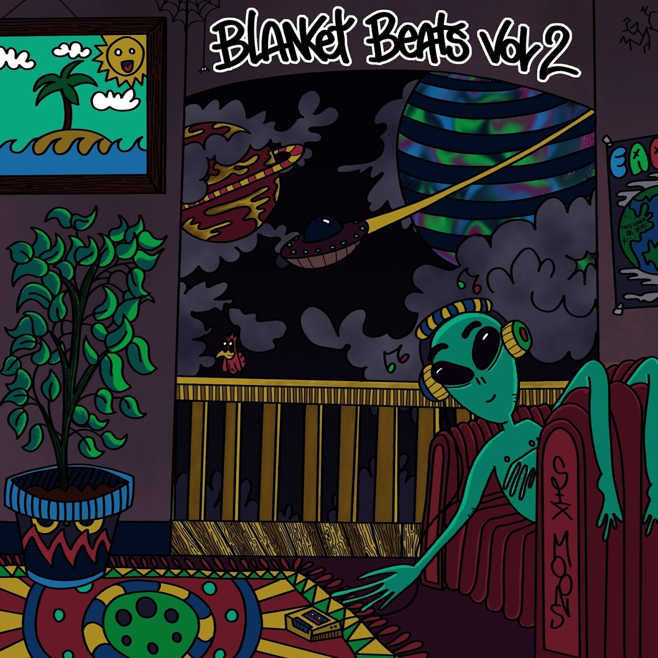 ArtStation - Blanket Beats Volume 2 Album Artwork