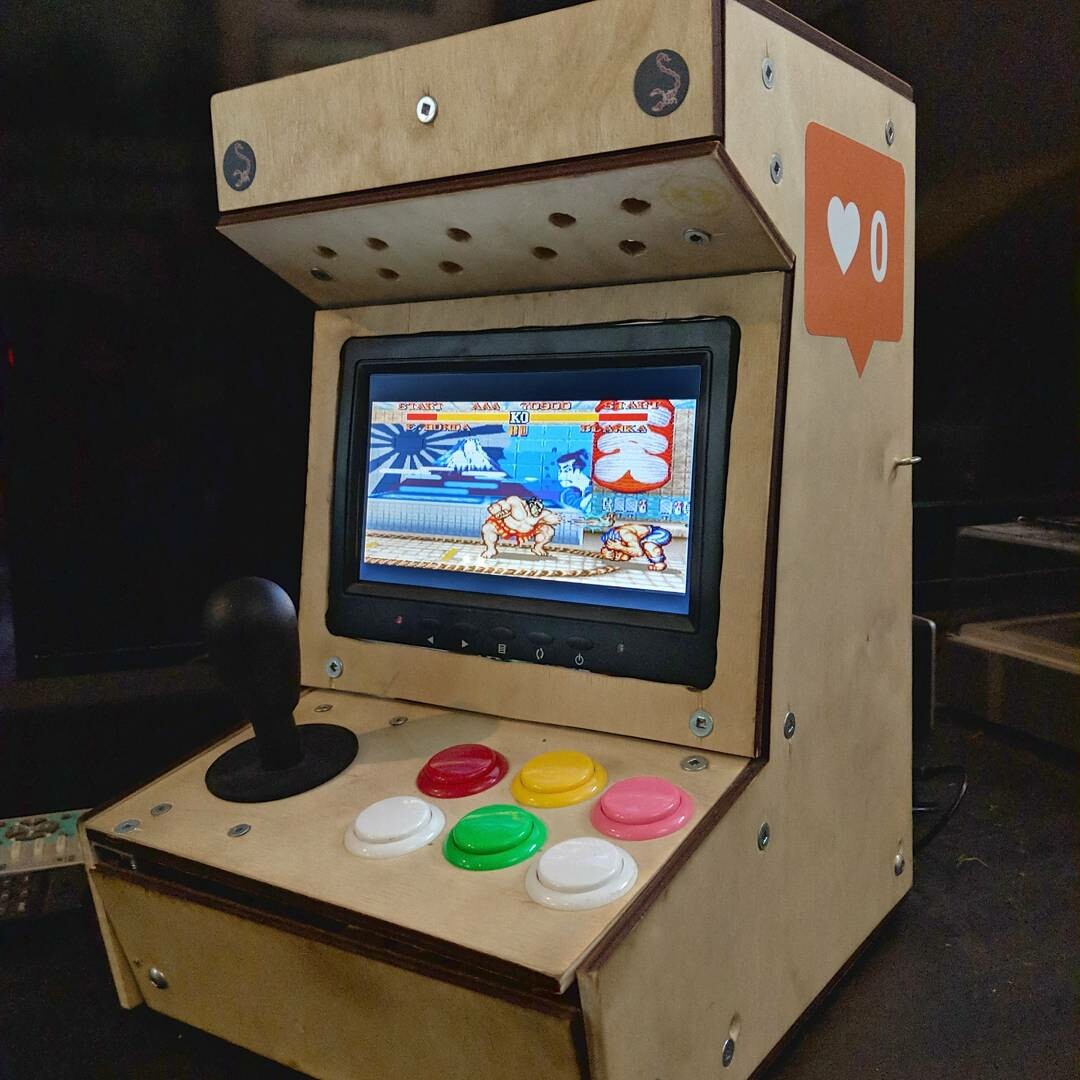 ArtStation - RPi3 Retrocade Build
