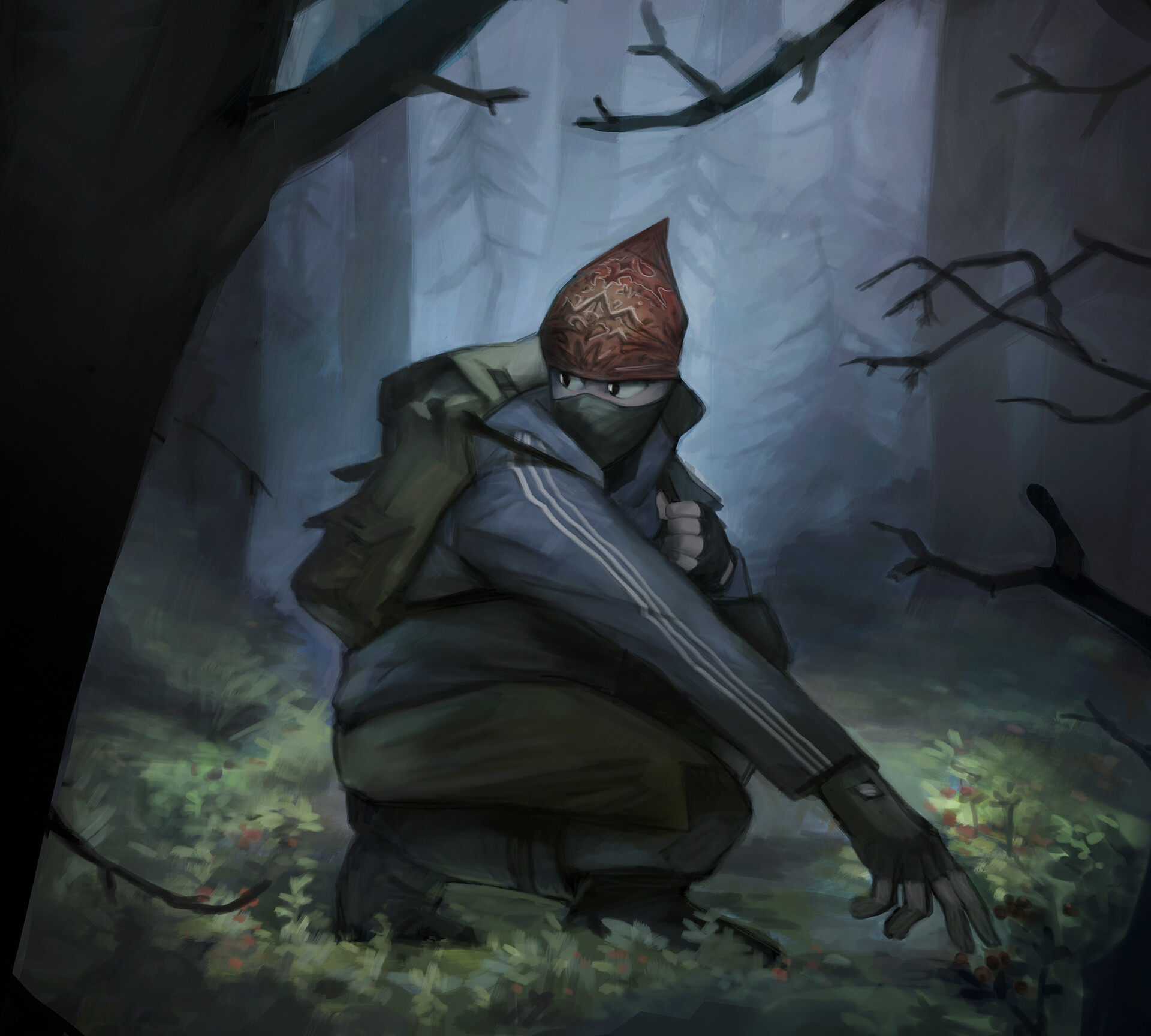 ArtStation - Berry Scavenger Character