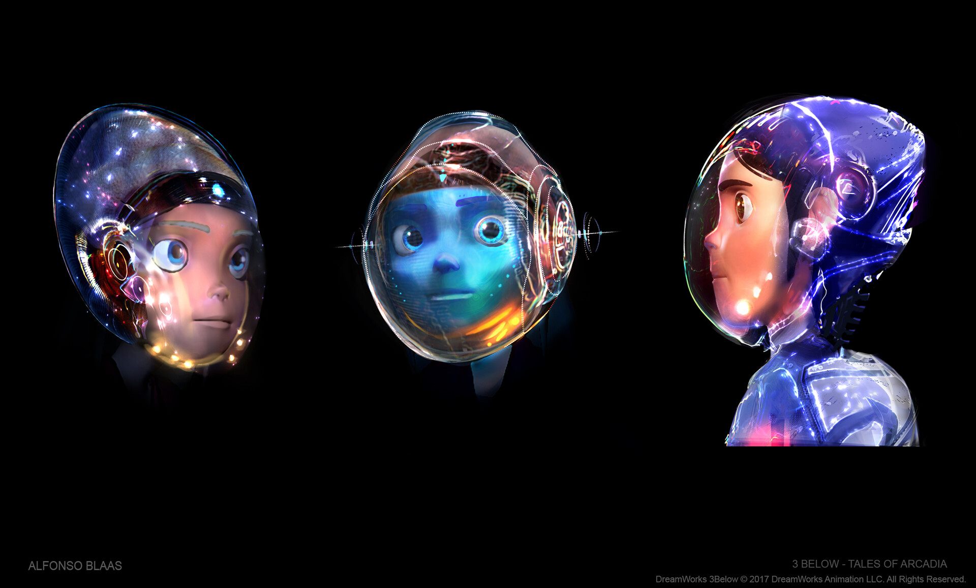 Alfonso Blaas - 3 Below artwork