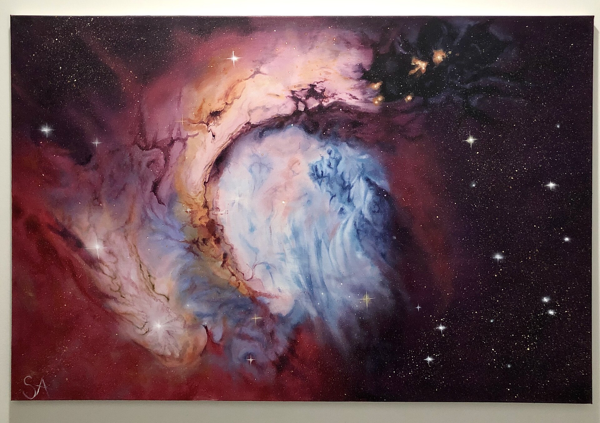 Orion Nebula Oil Paintings