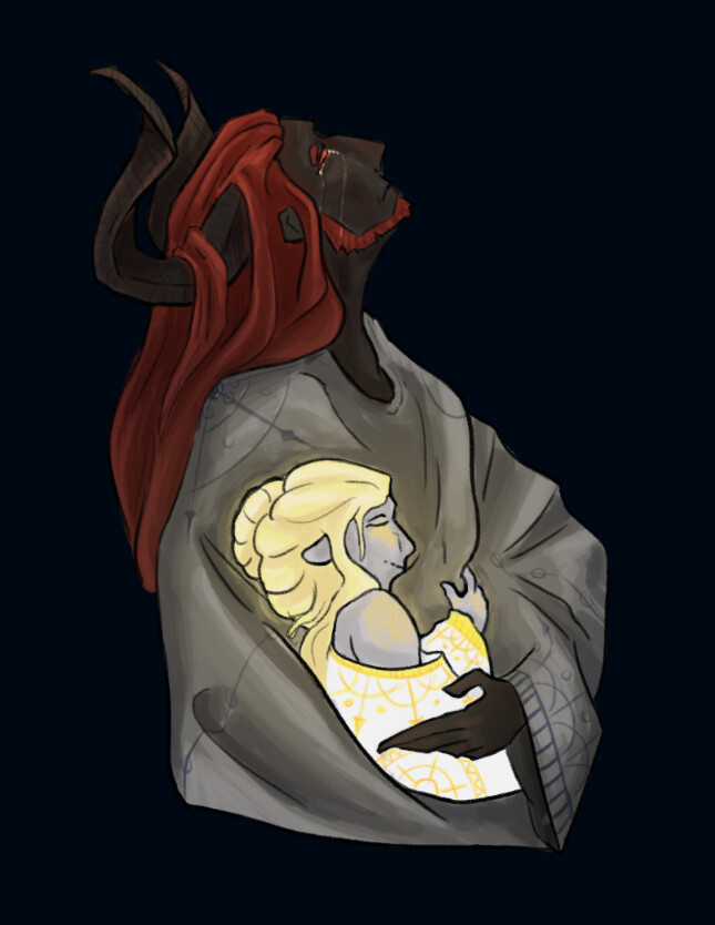 ArtStation - Void and light character concept