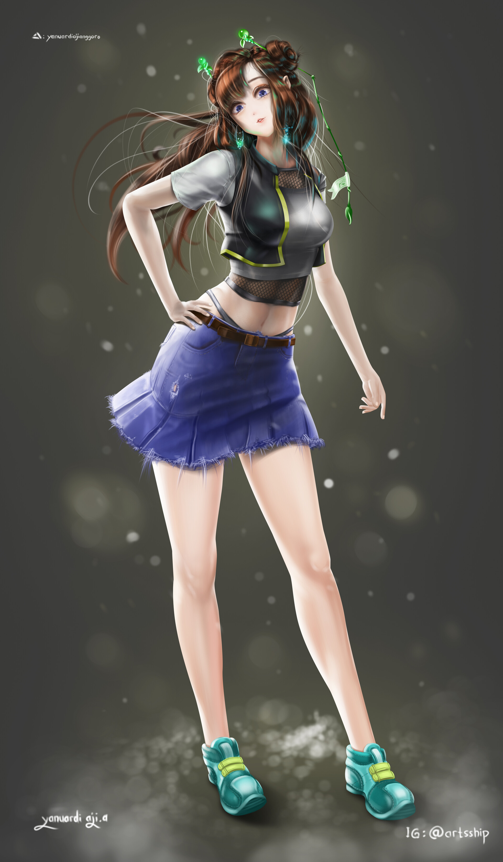 ArtStation - goo girl