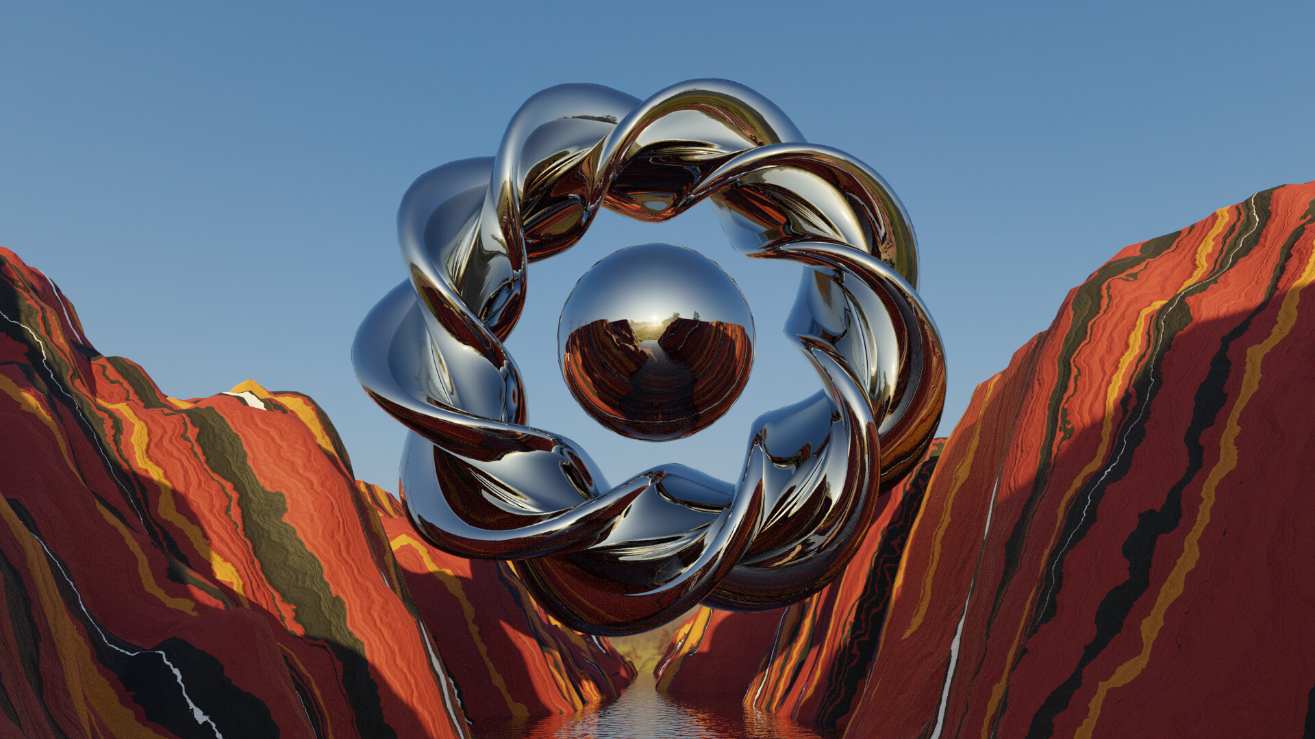 ArtStation - Abstract Environment Design