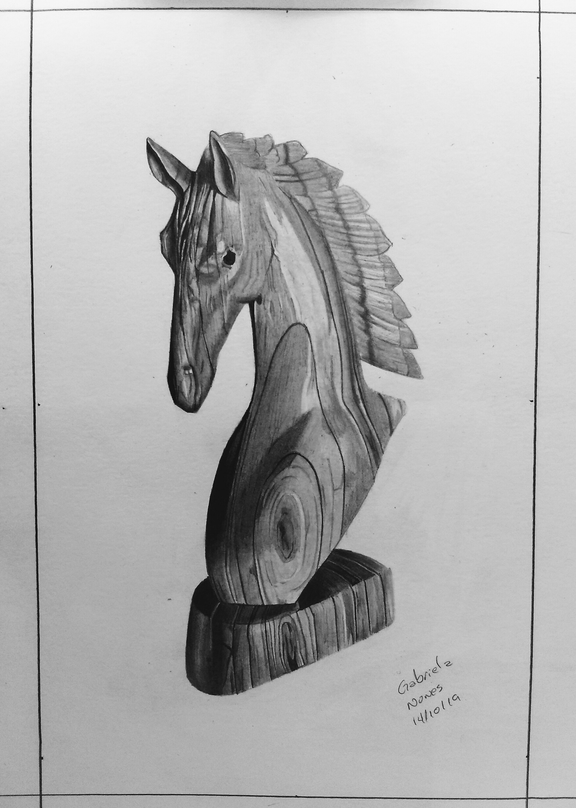 ArtStation - Wood Horse - Realism