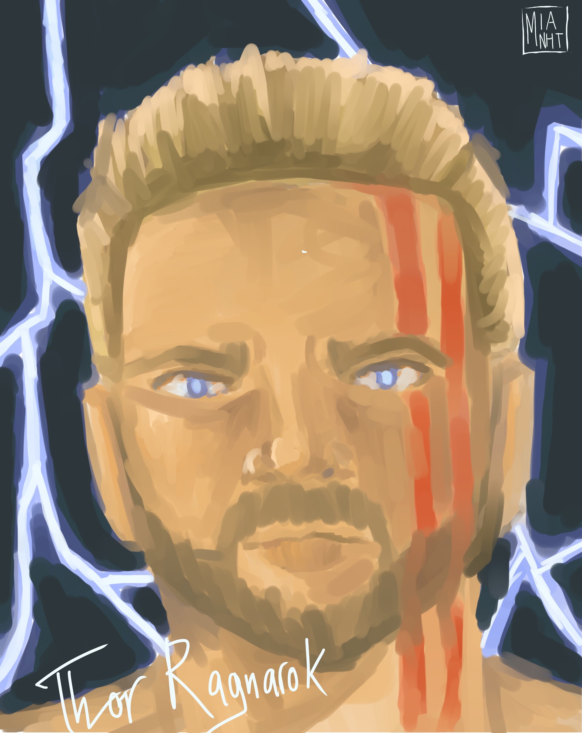 ArtStation - Thor fan art