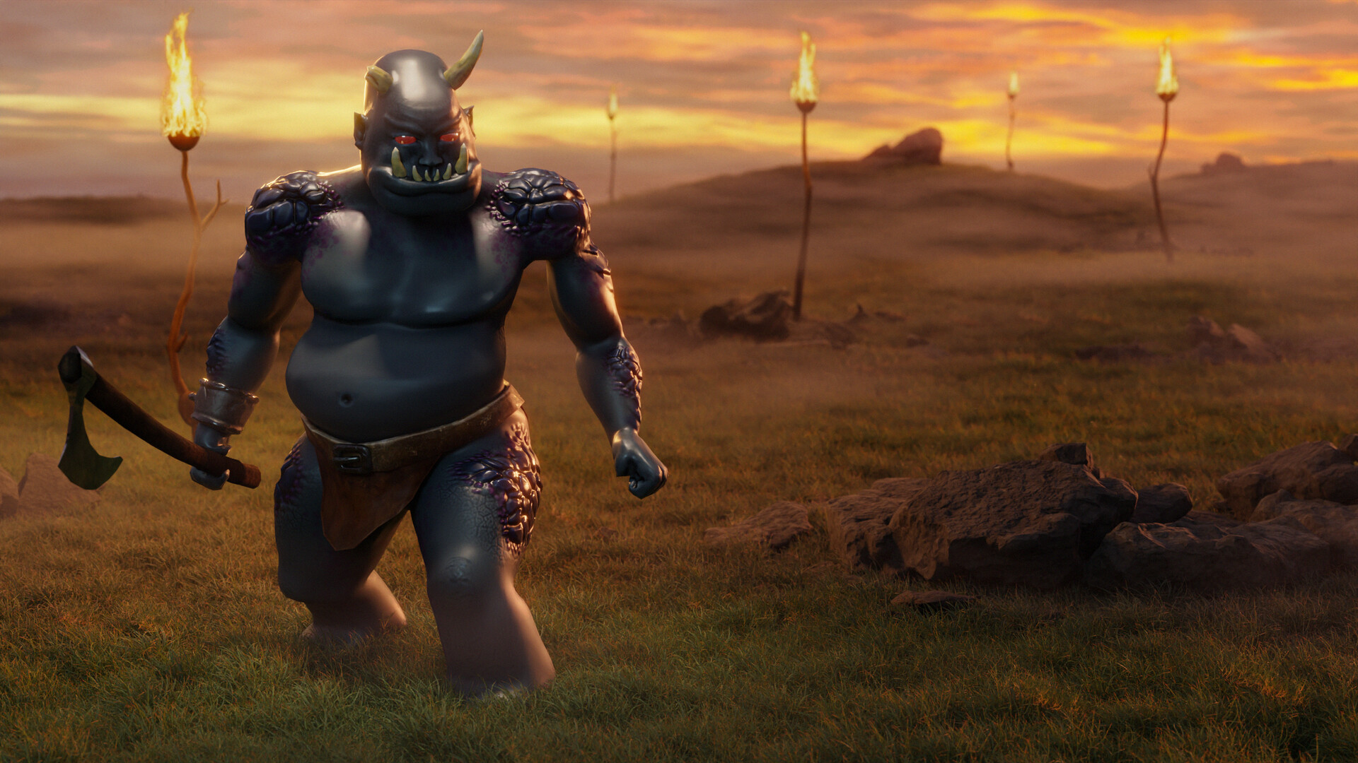 ArtStation - The Ogre Stands Ready