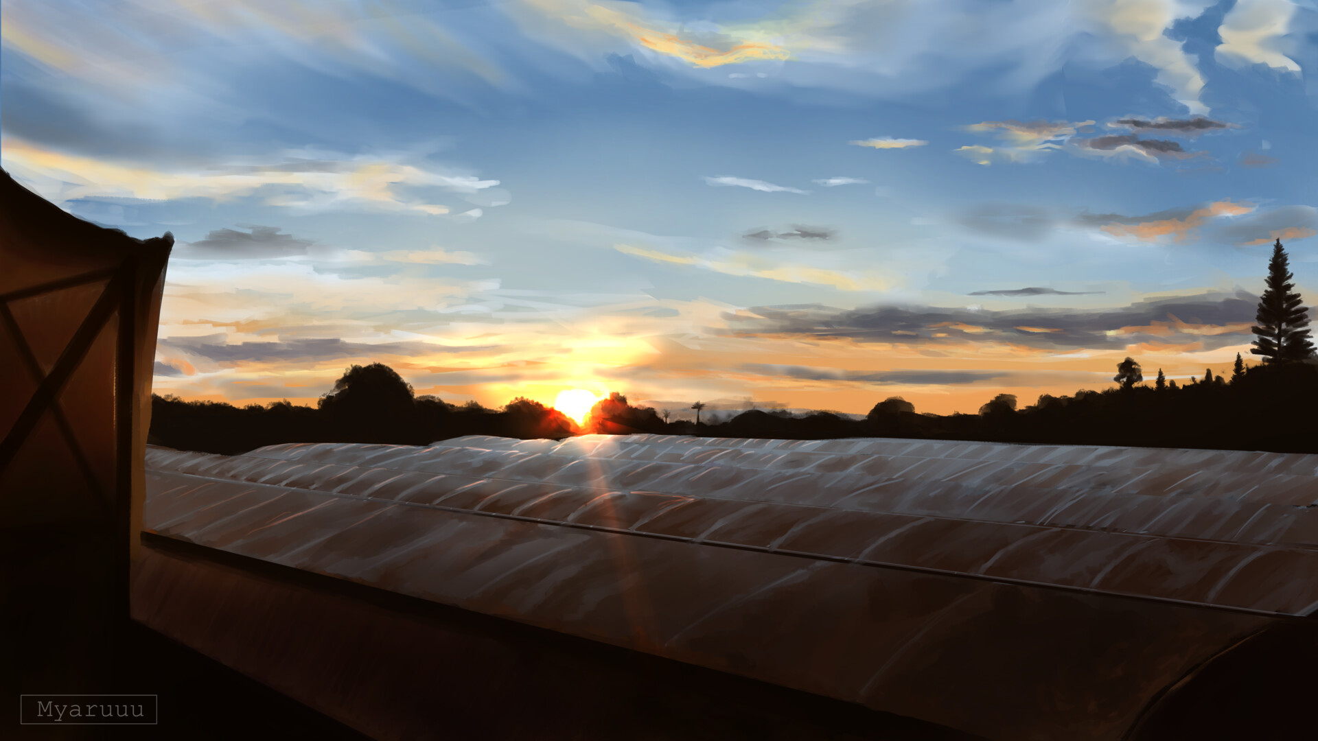 ArtStation - Bubong Araw Kalangitan