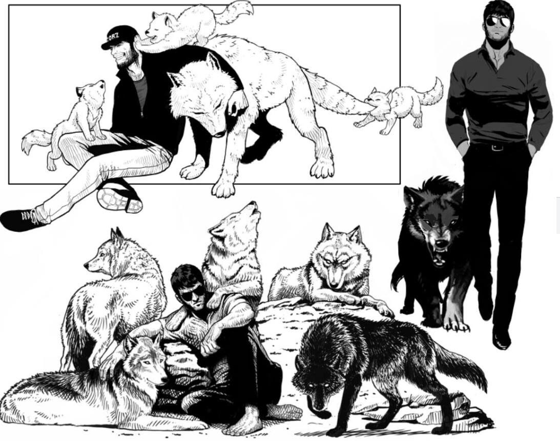 ArtStation - Black Wolf