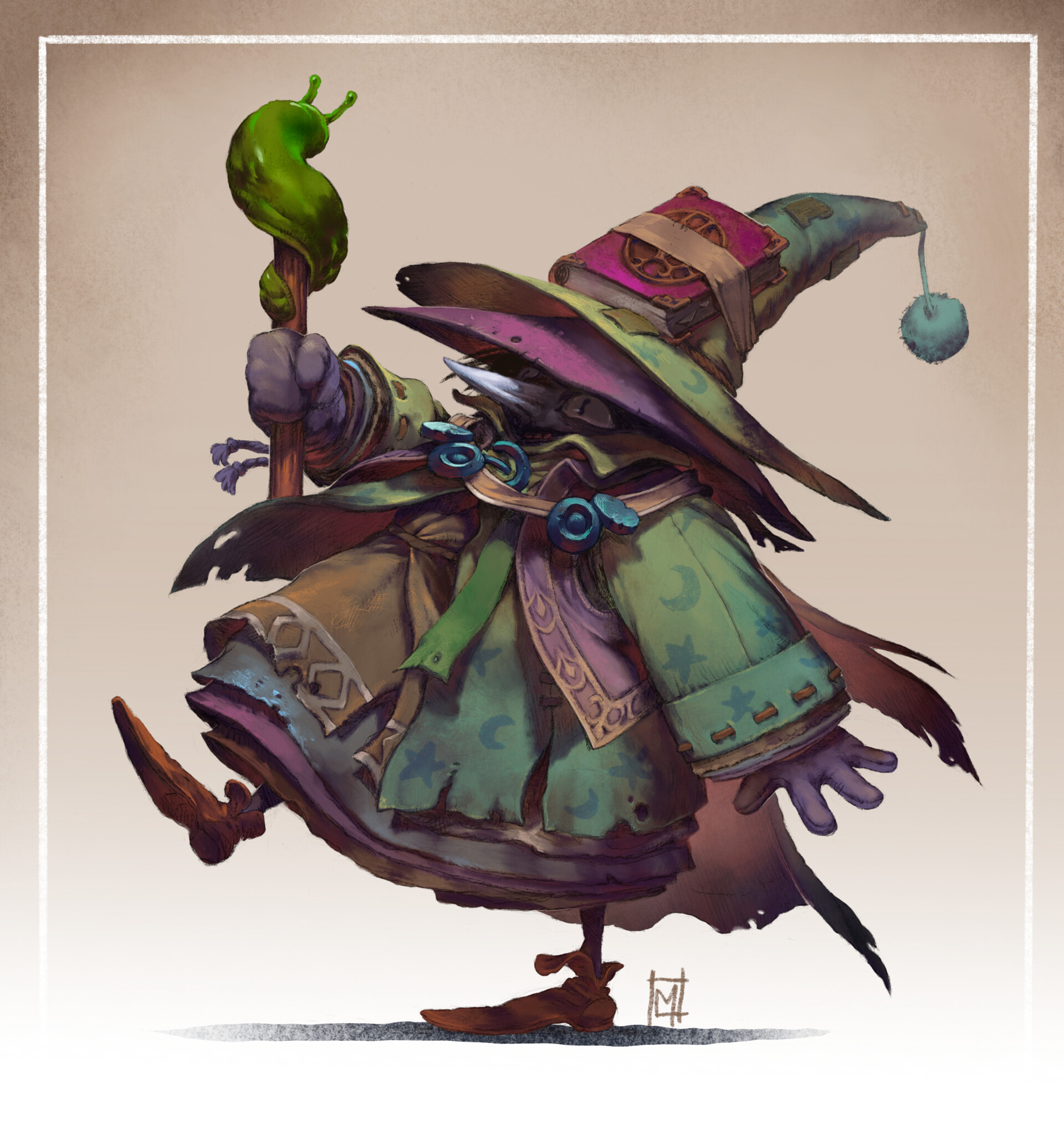 ArtStation - Dorkling Wizard