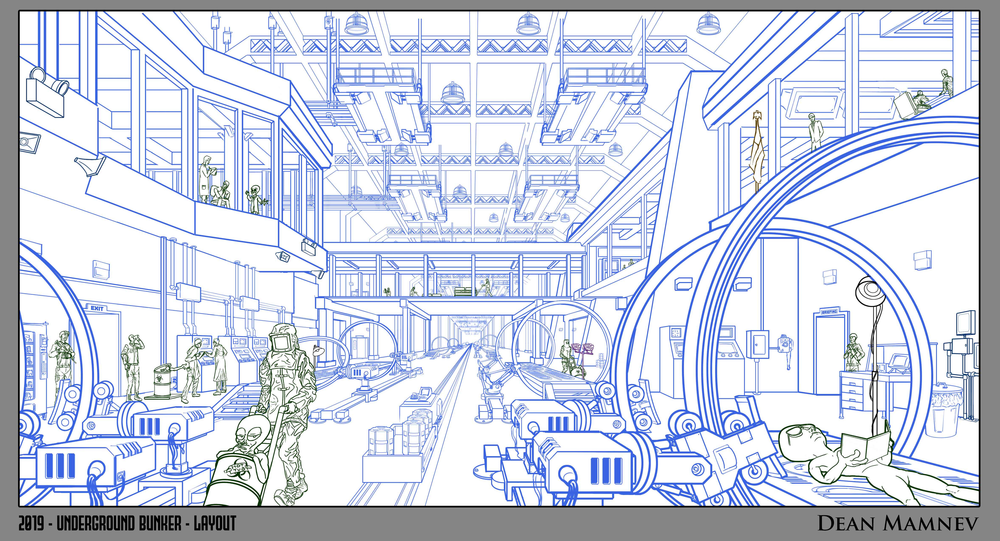 layout background animation