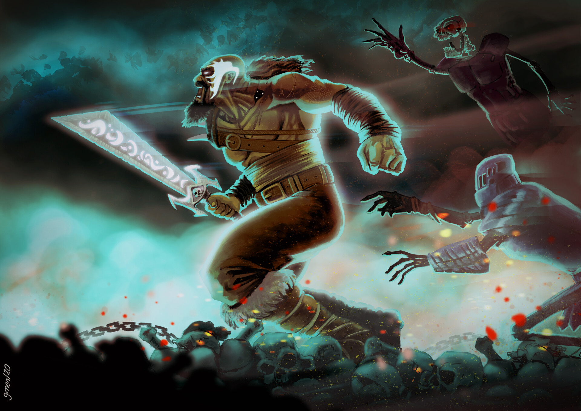 ArtStation - God of Lightning