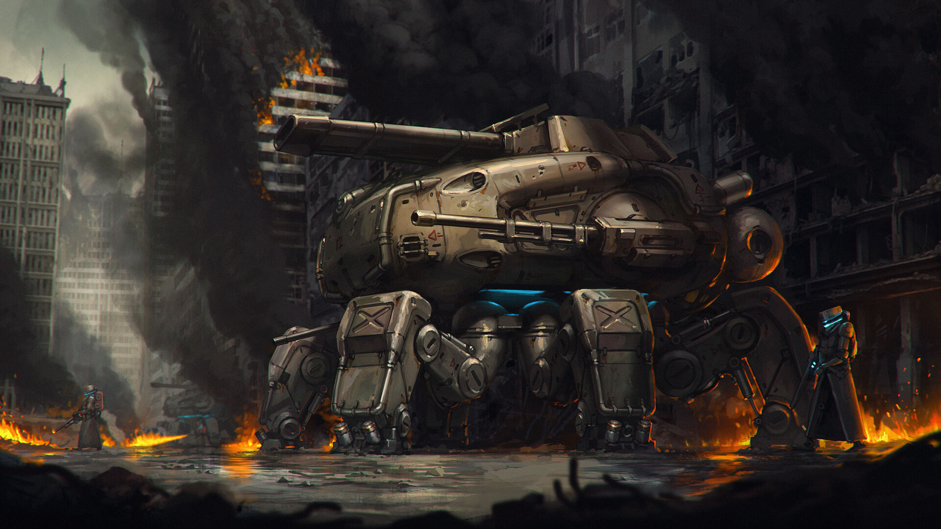 ArtStation - City Attack