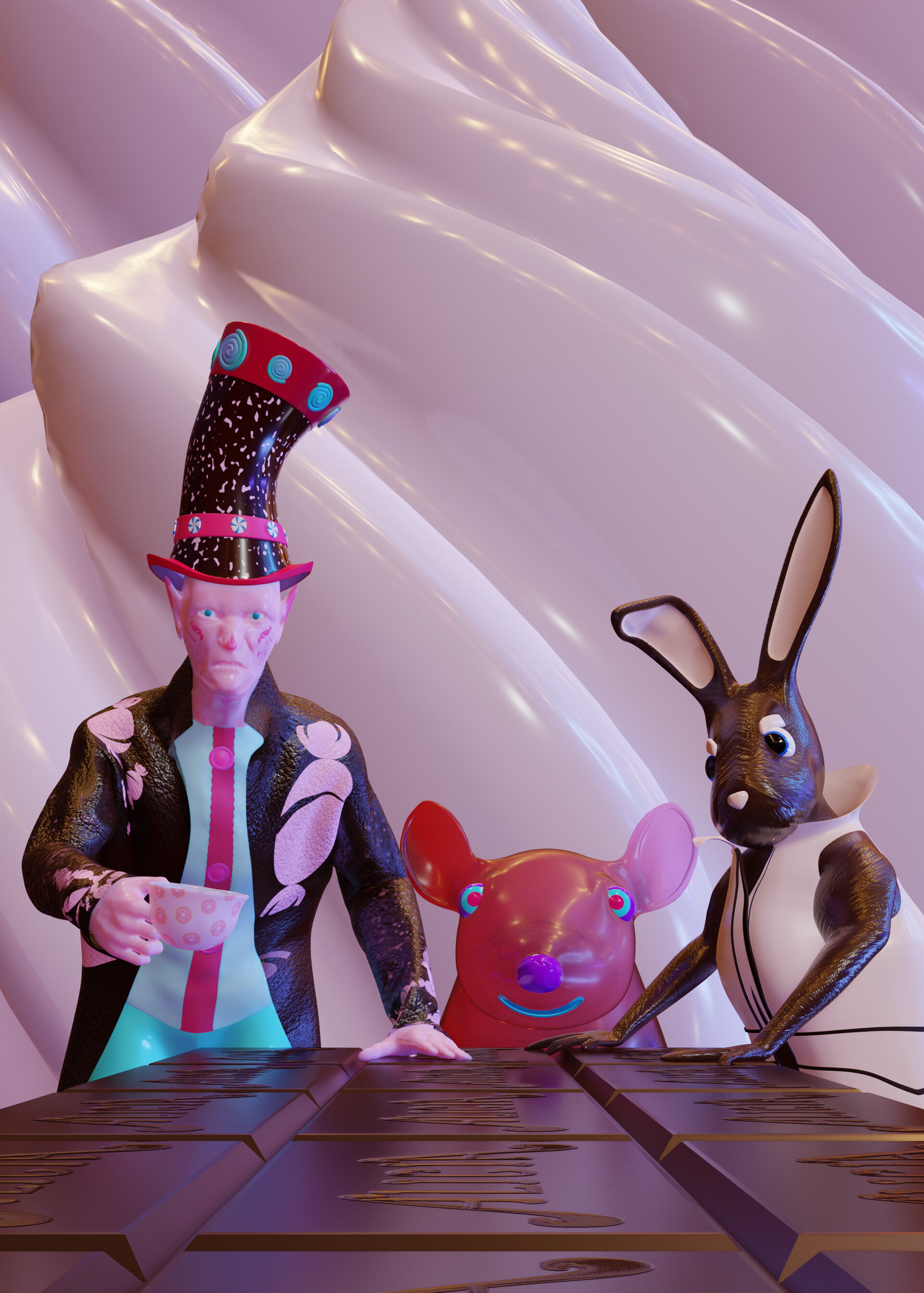 ArtStation - The Hare of March