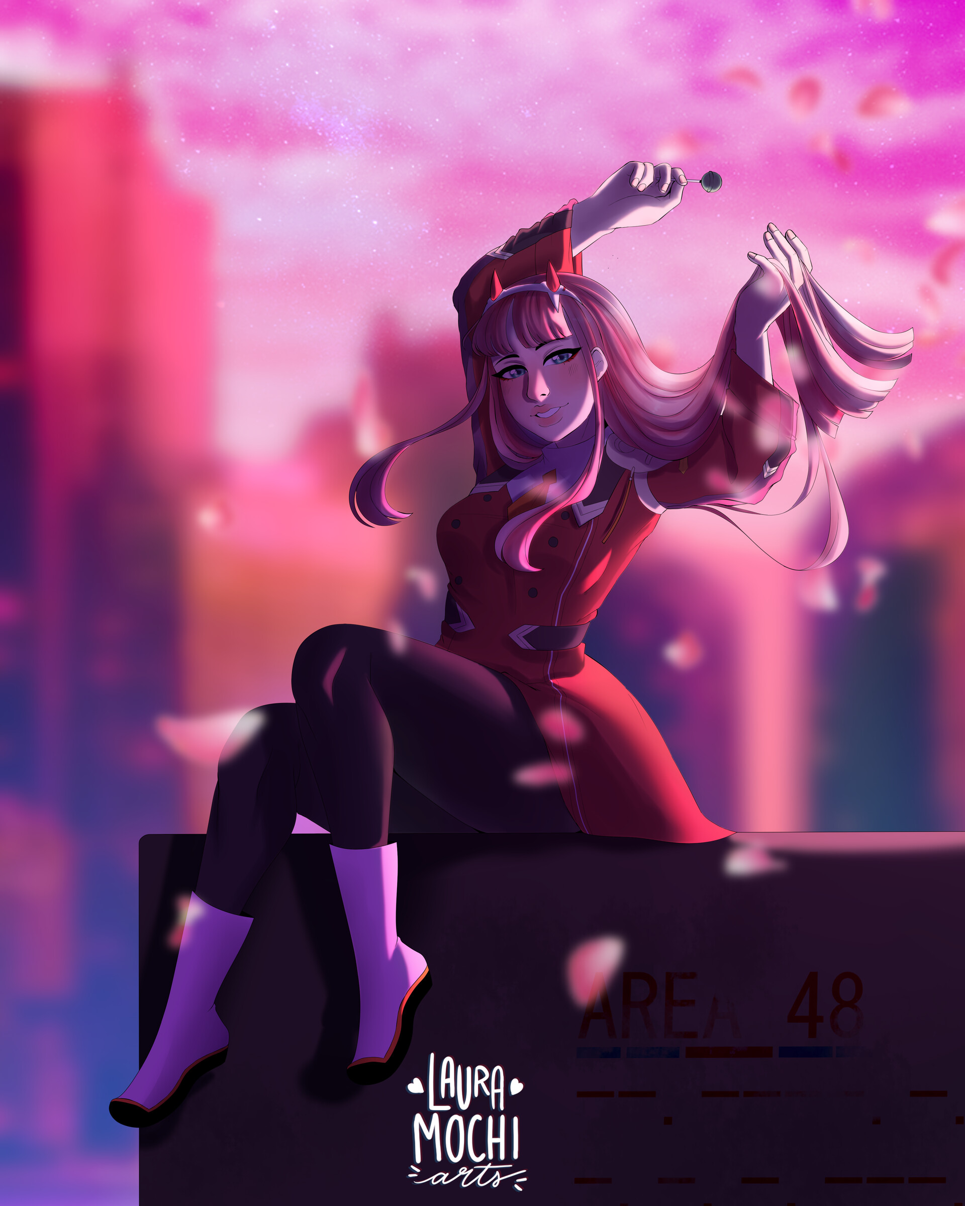 ArtStation - Zero two