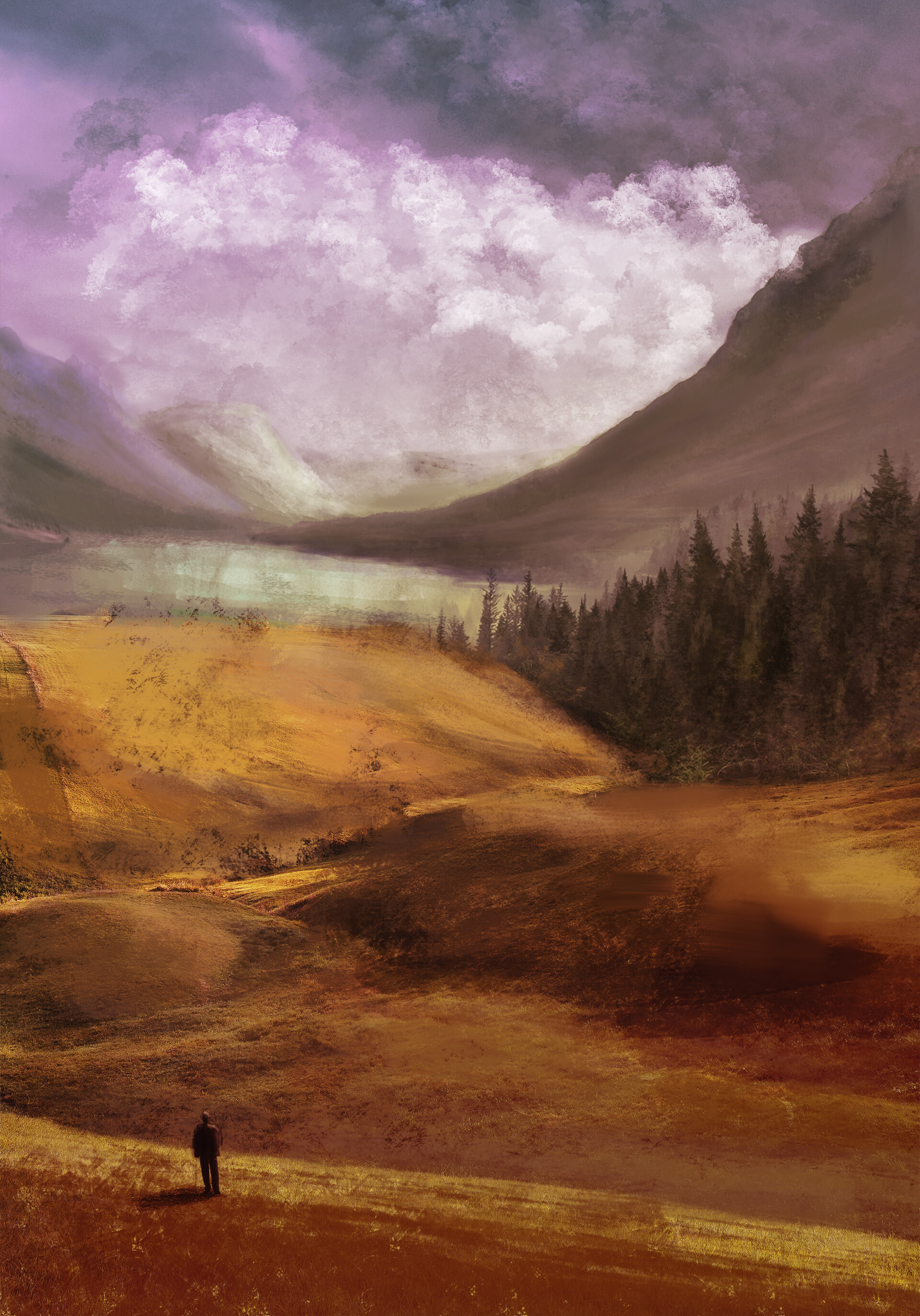 ArtStation - Landscape Sketch