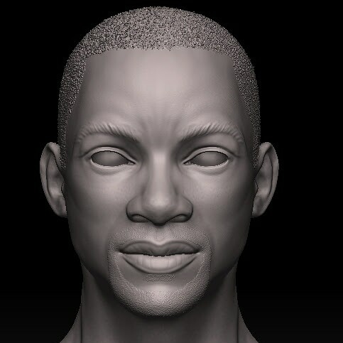 ArtStation - Will Smith Head