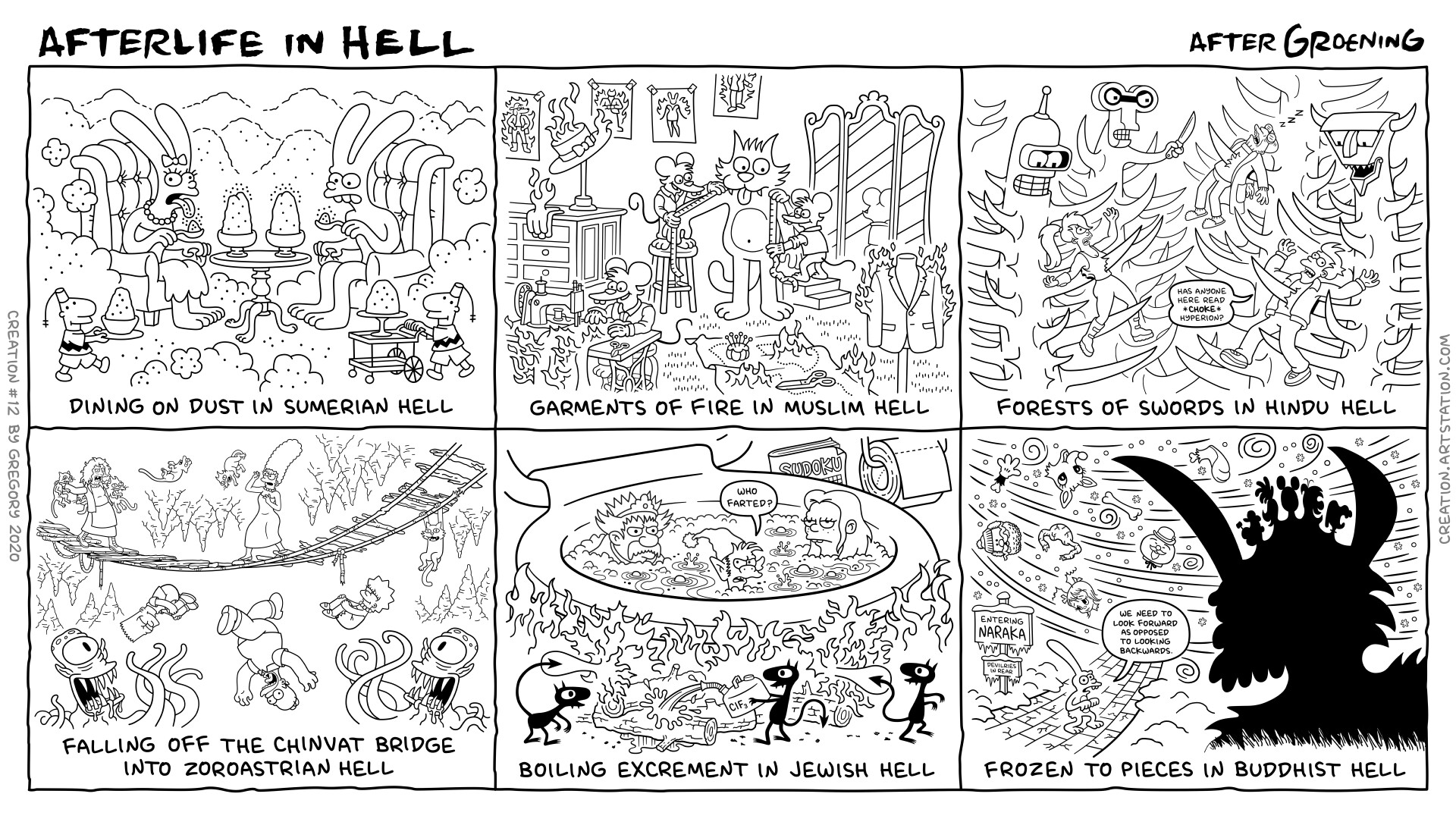 ArtStation - Afterlife in Hell