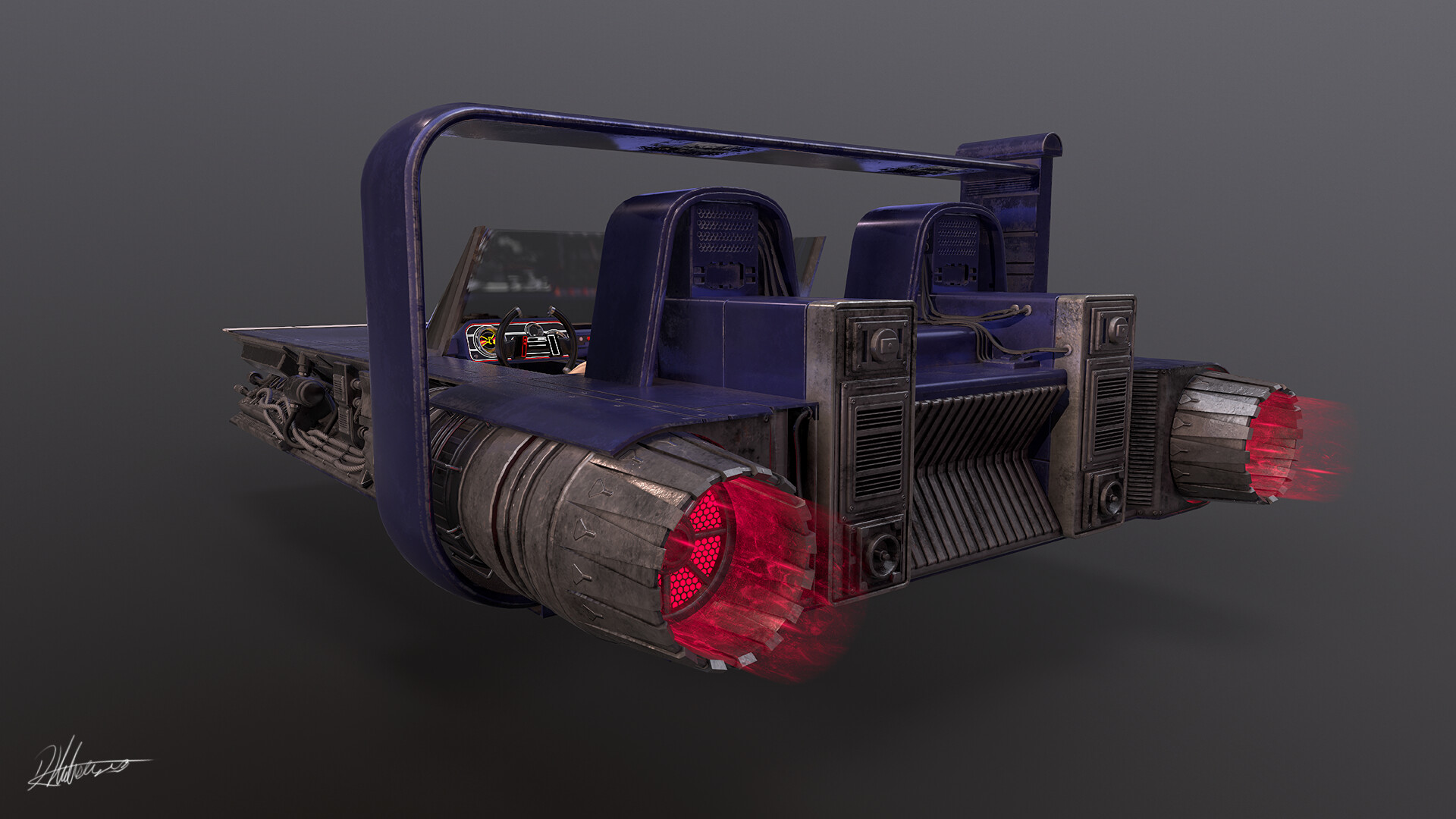 Dan Hutchinson - M68 Landspeeder - Solo: A Star Wars Story