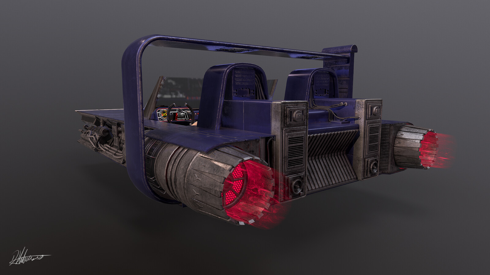 Dan Hutchinson - M68 Landspeeder - Solo: A Star Wars Story