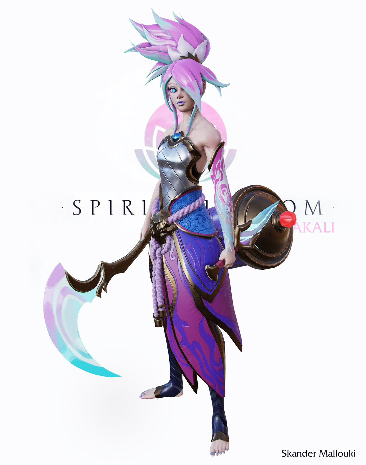Skander Mallouki - SPIRIT BLOSSOM - AKALI