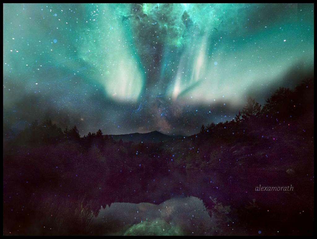 ArtStation - The deep dark night