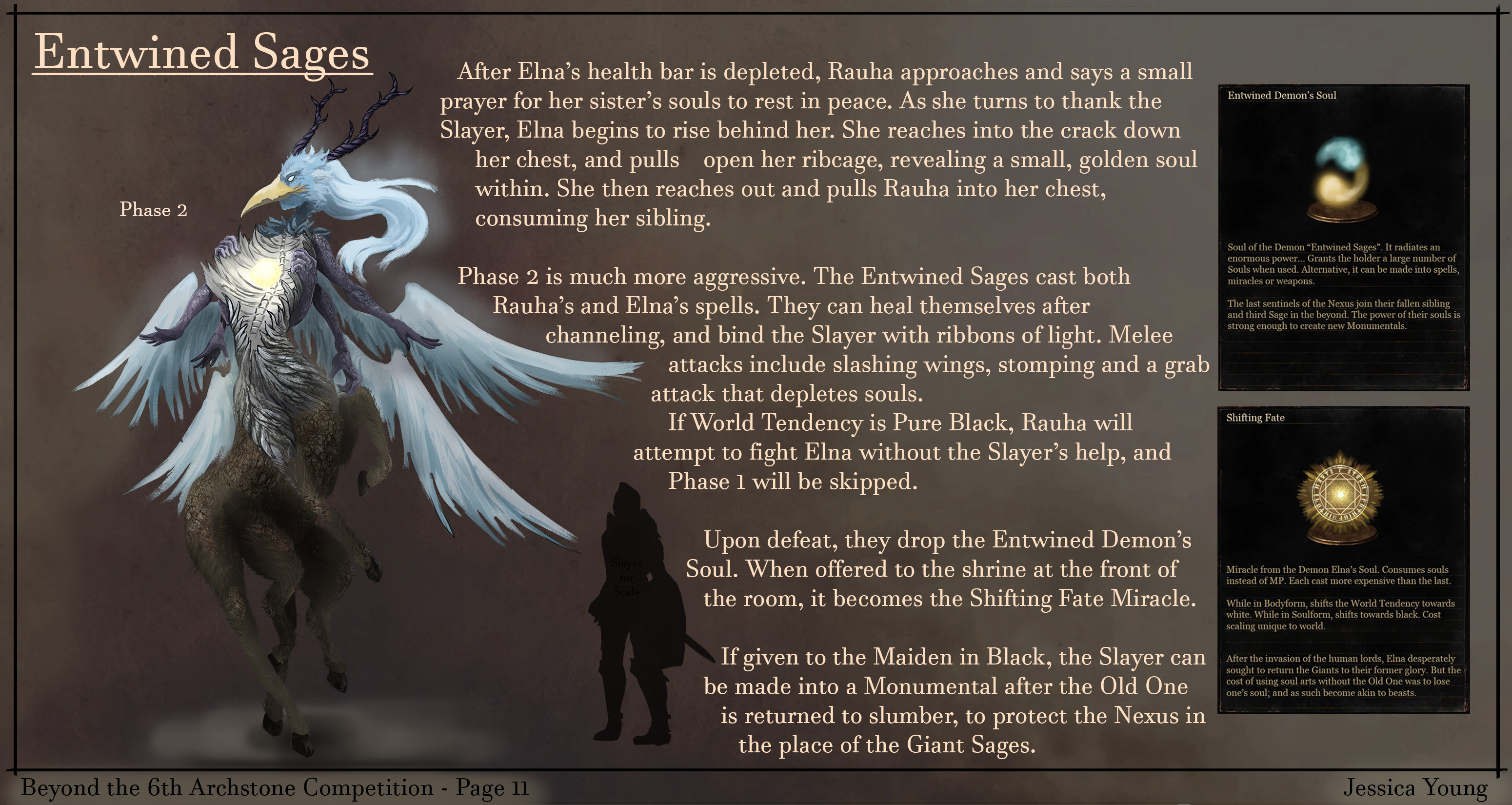 Jess Novikova - The 6th Archstone - Demon Soul's Art Competition