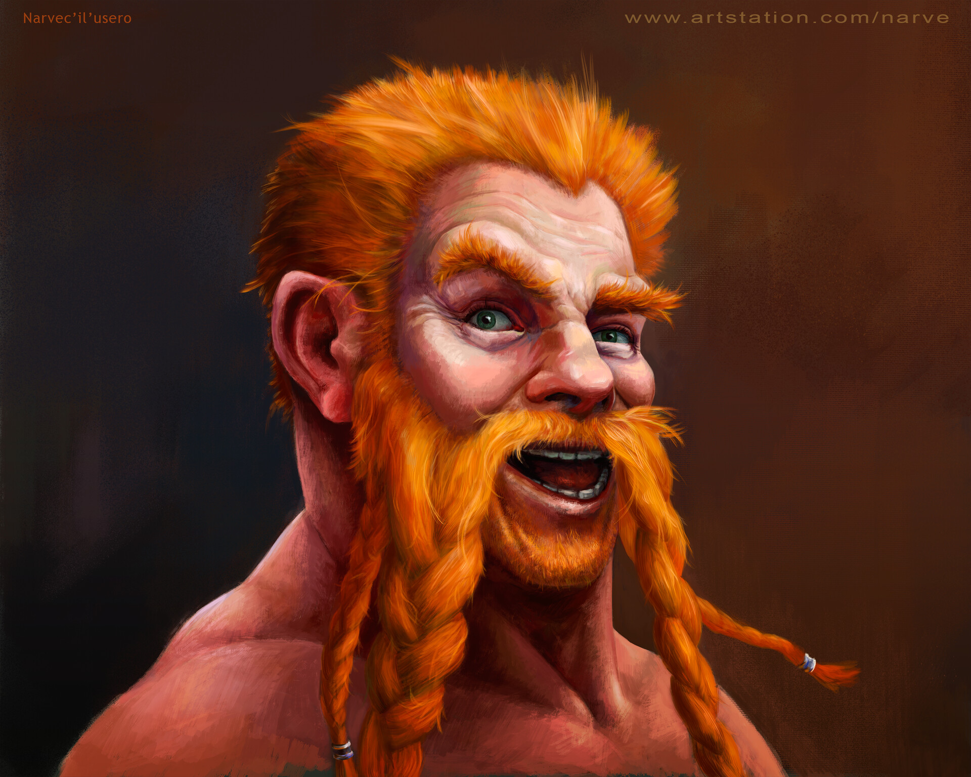 red headed dwarf