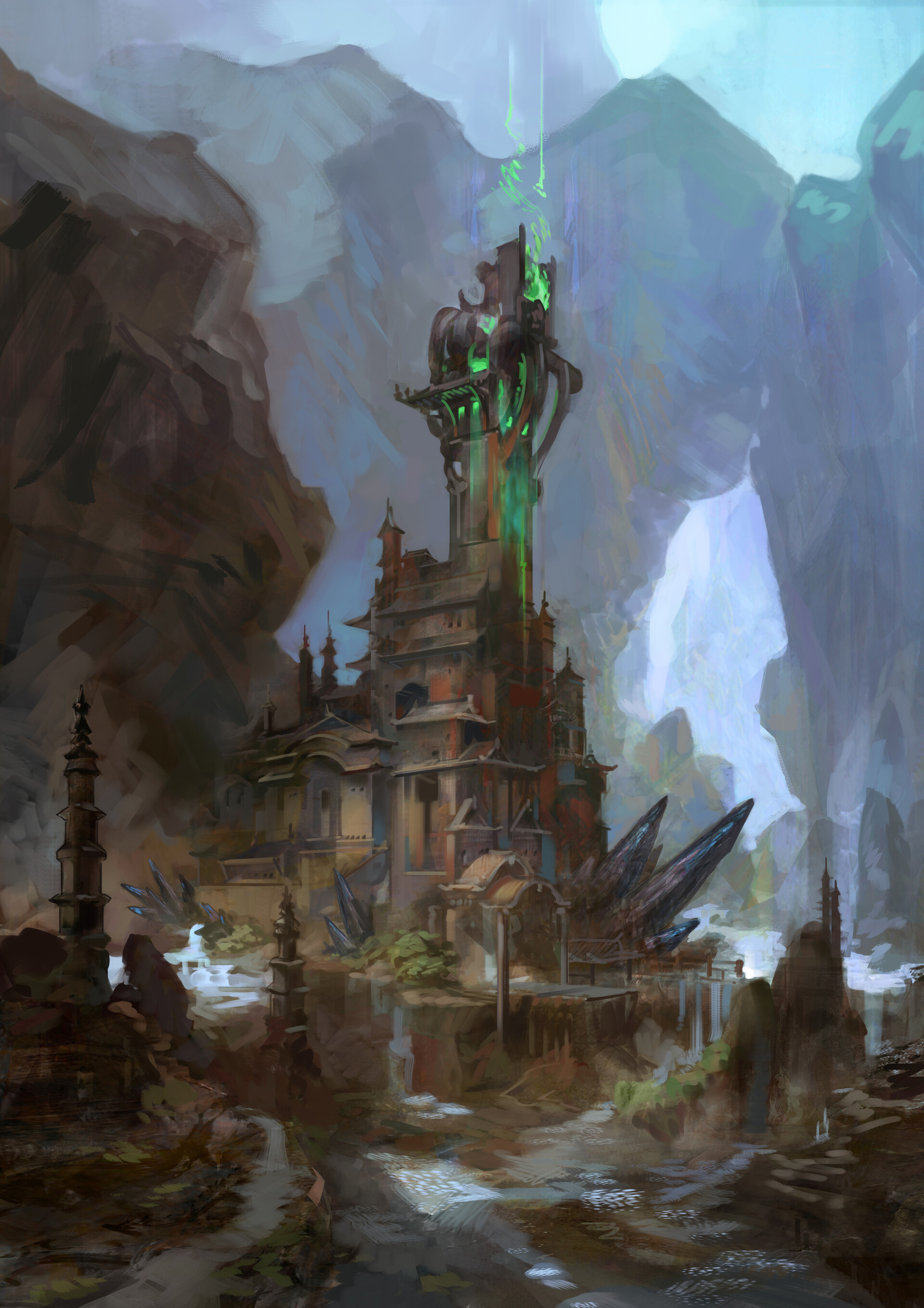 ArtStation - Demons' Lighthouse