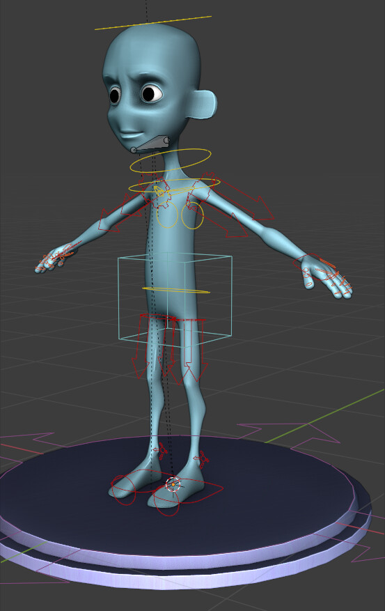 ArtStation - Basic Rig - August 2019 (3D&VFX)