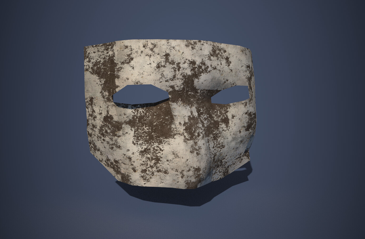 ArtStation - dirty plastic mask