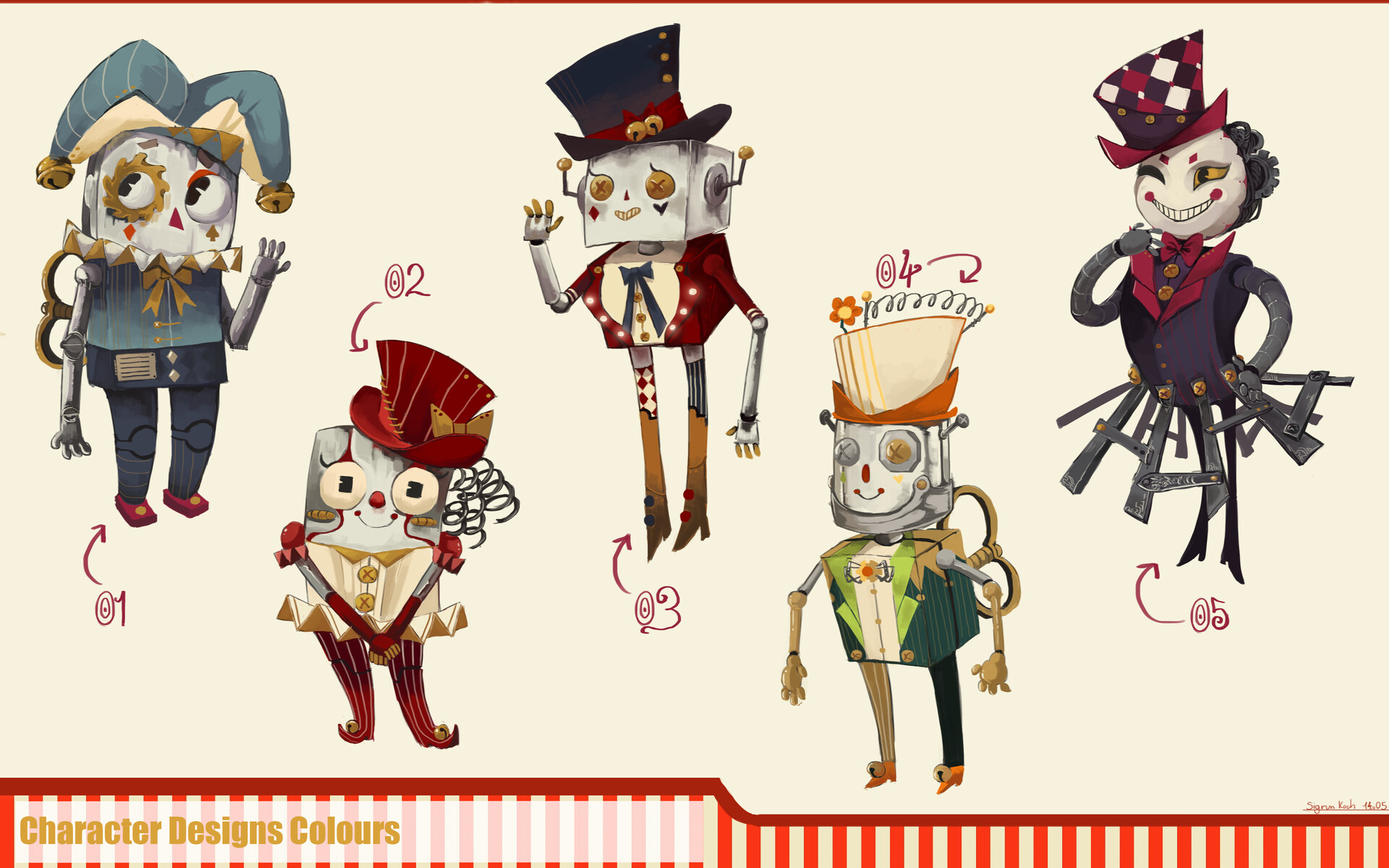 ArtStation - Animation Module: Character Concept Art