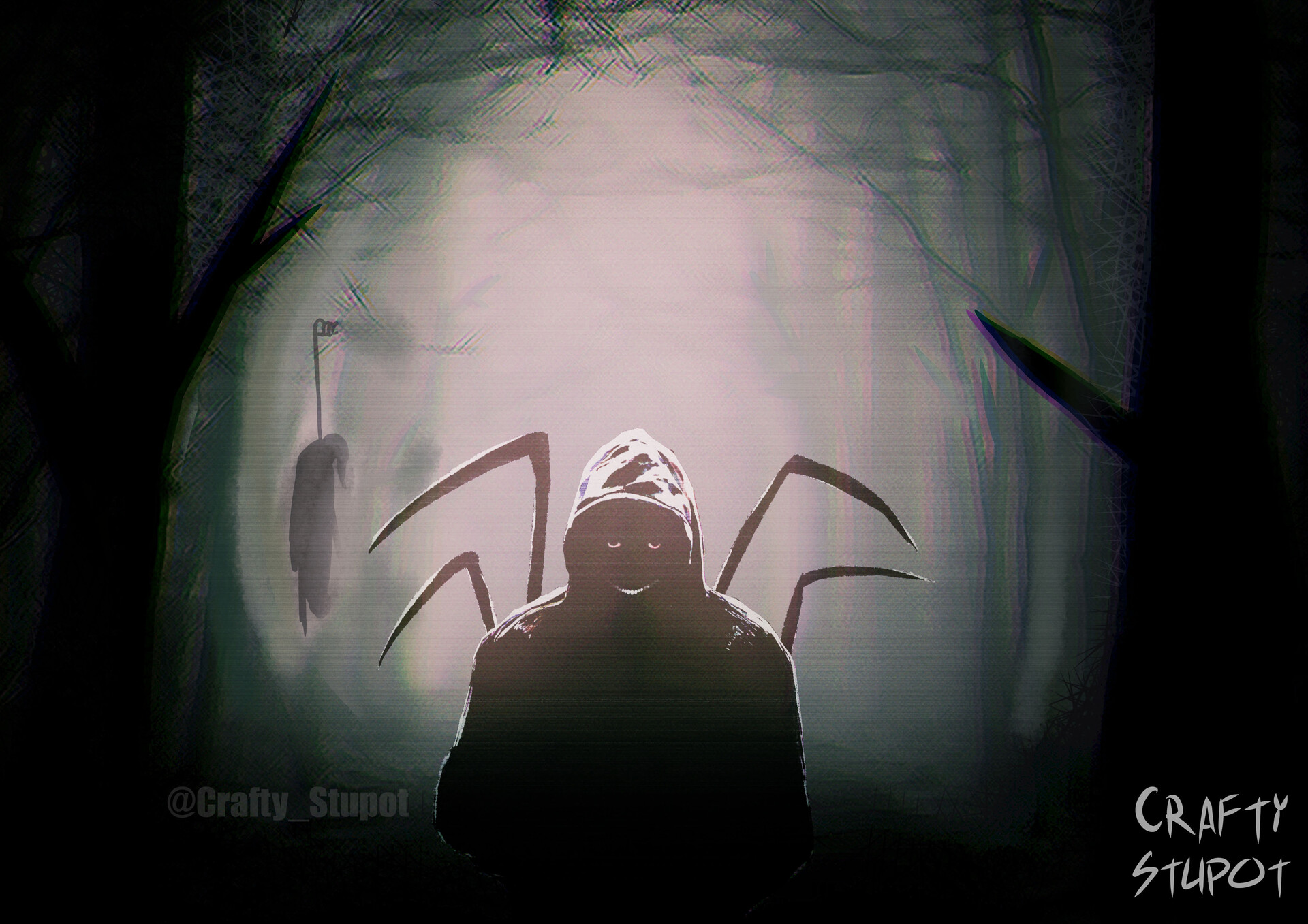 ArtStation - the dark woods