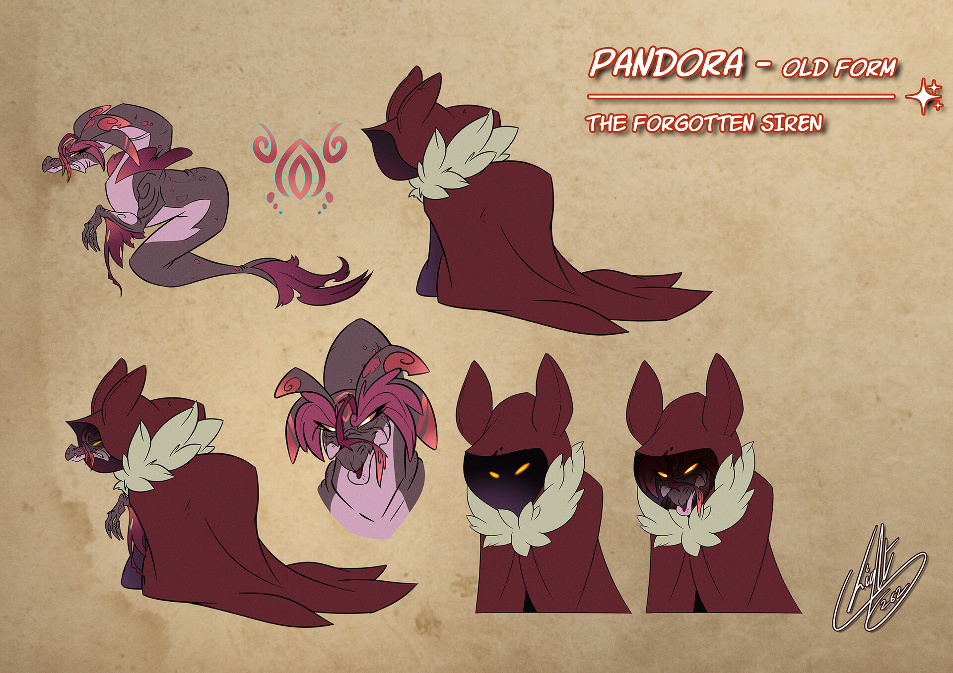 ArtStation - Pandora - Old - character design by Light_Artist