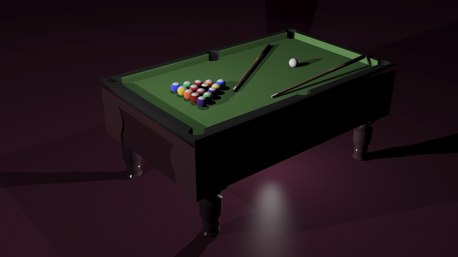 ArtStation - Billiard table