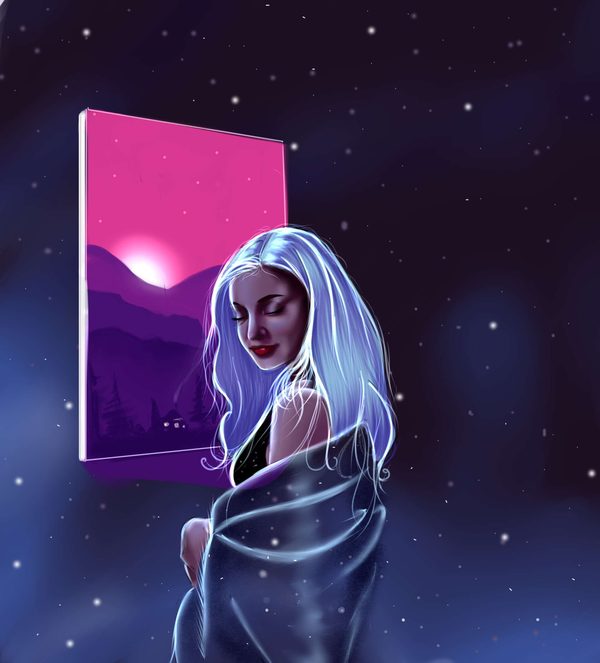 ArtStation - Abstract portrait