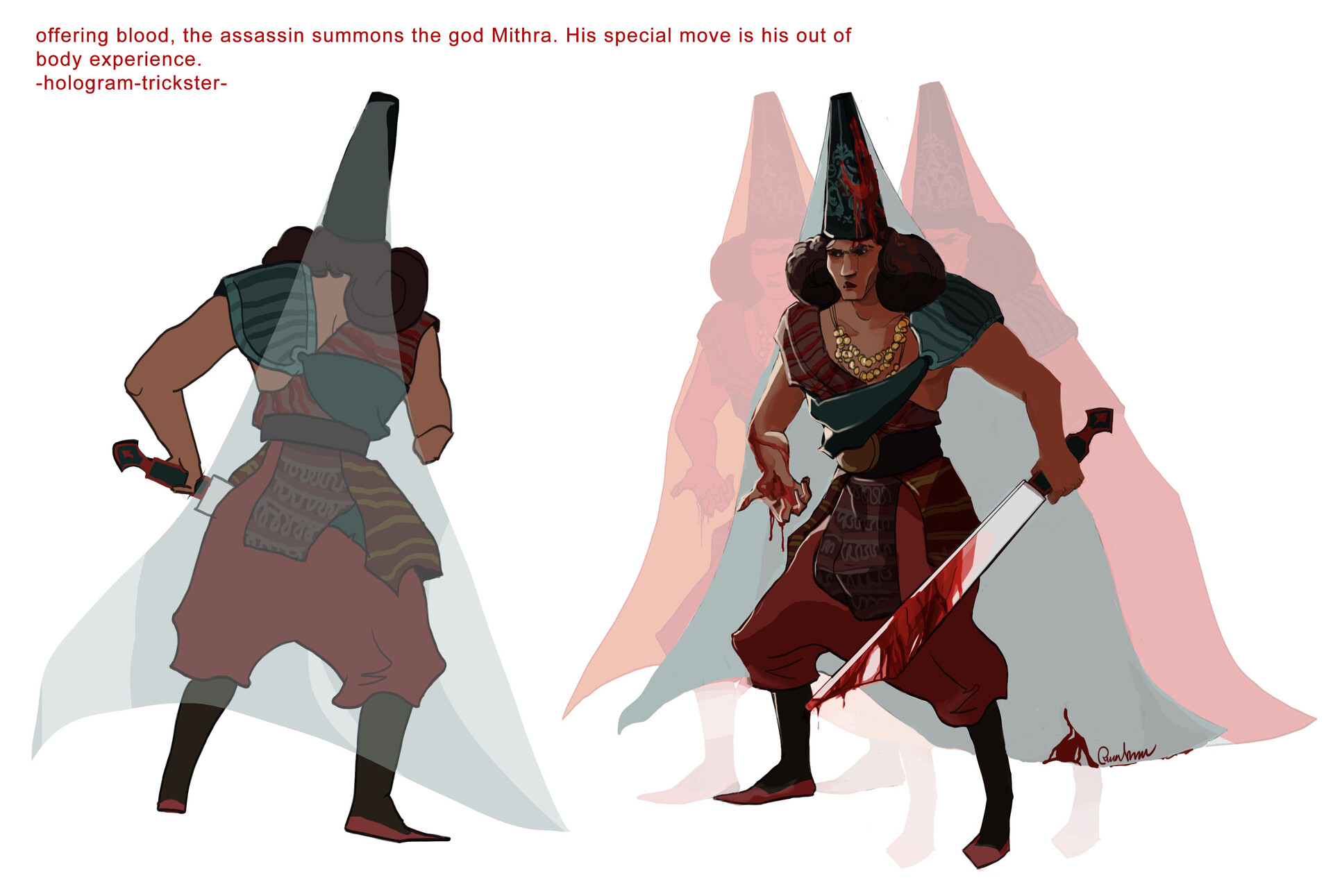 ArtStation - Mithra Assassin