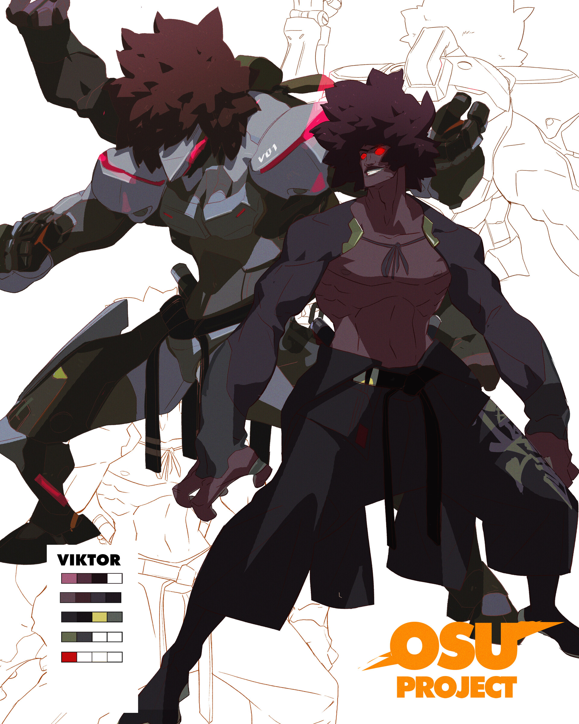 ArtStation - Project Osu - Viktor