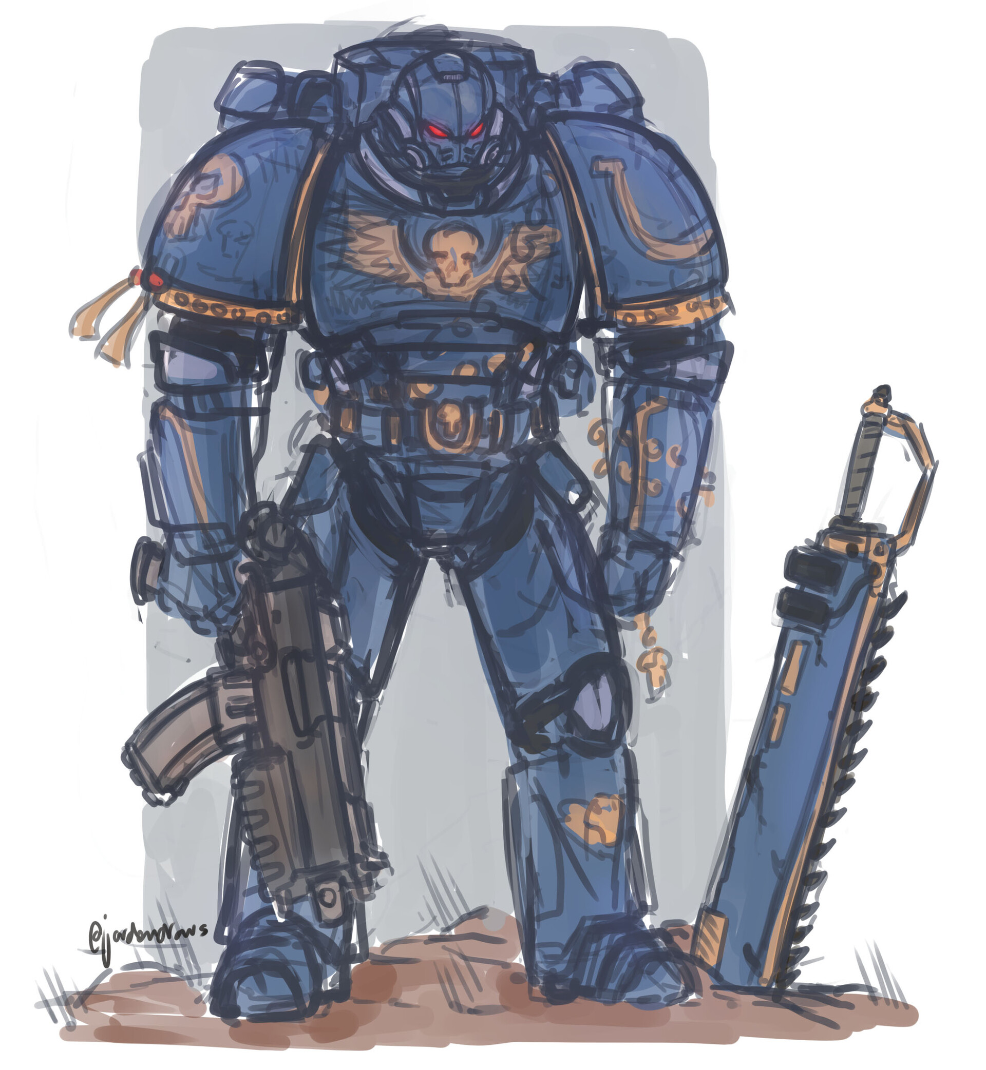 ArtStation - Space Marine