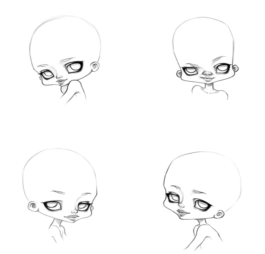 ArtStation - Character Design (ink)